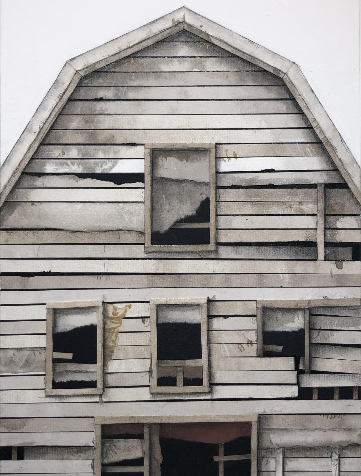Seth Clark, Barn Study d | Momentum Gallery