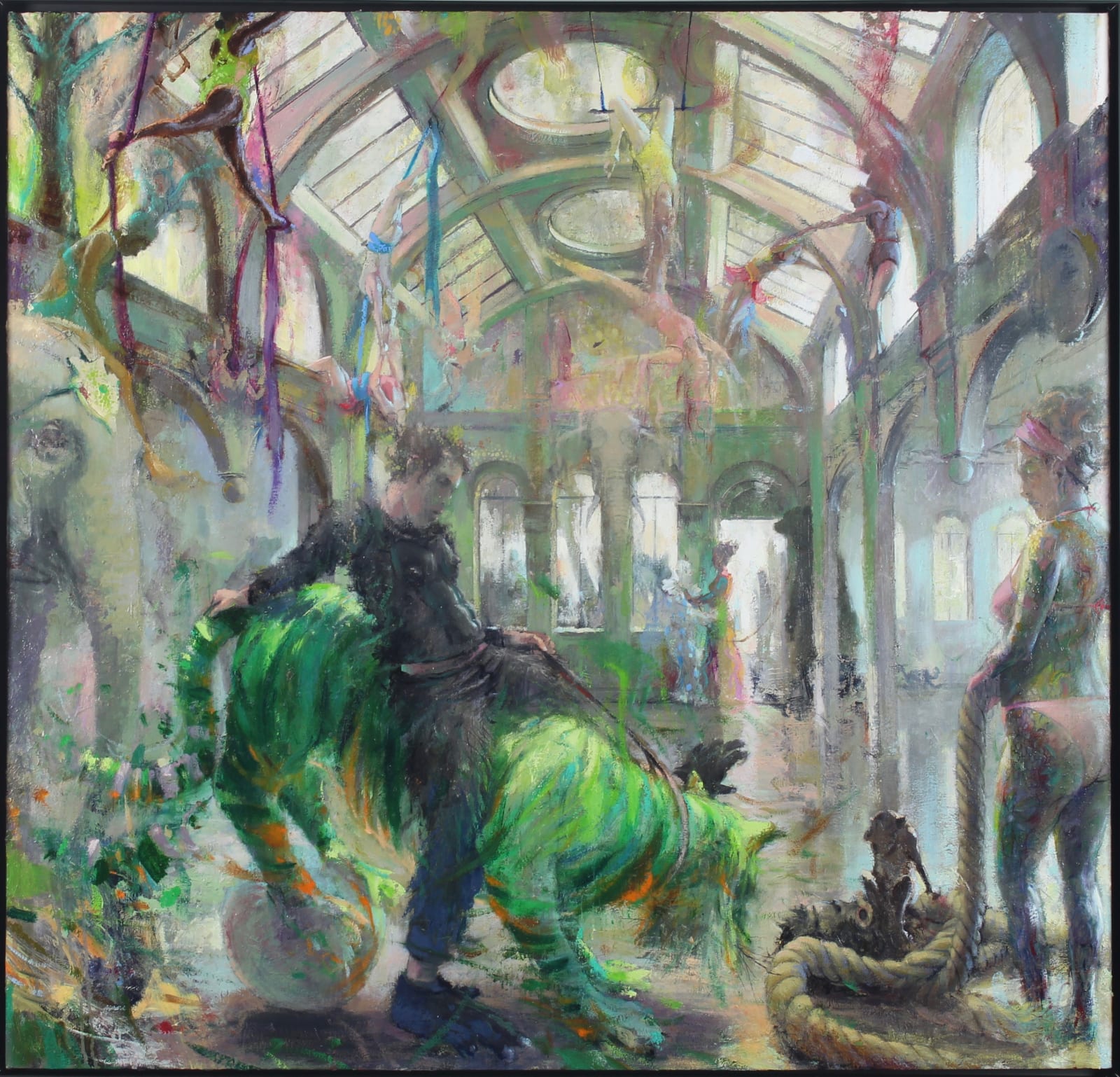 Paul Sattler, The Green Tiger | Momentum Gallery