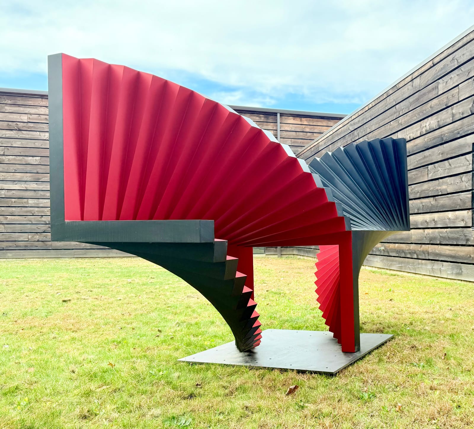 Estate of George Sugarman, Red and Black Spiral, 1975 | Morrison Gallery