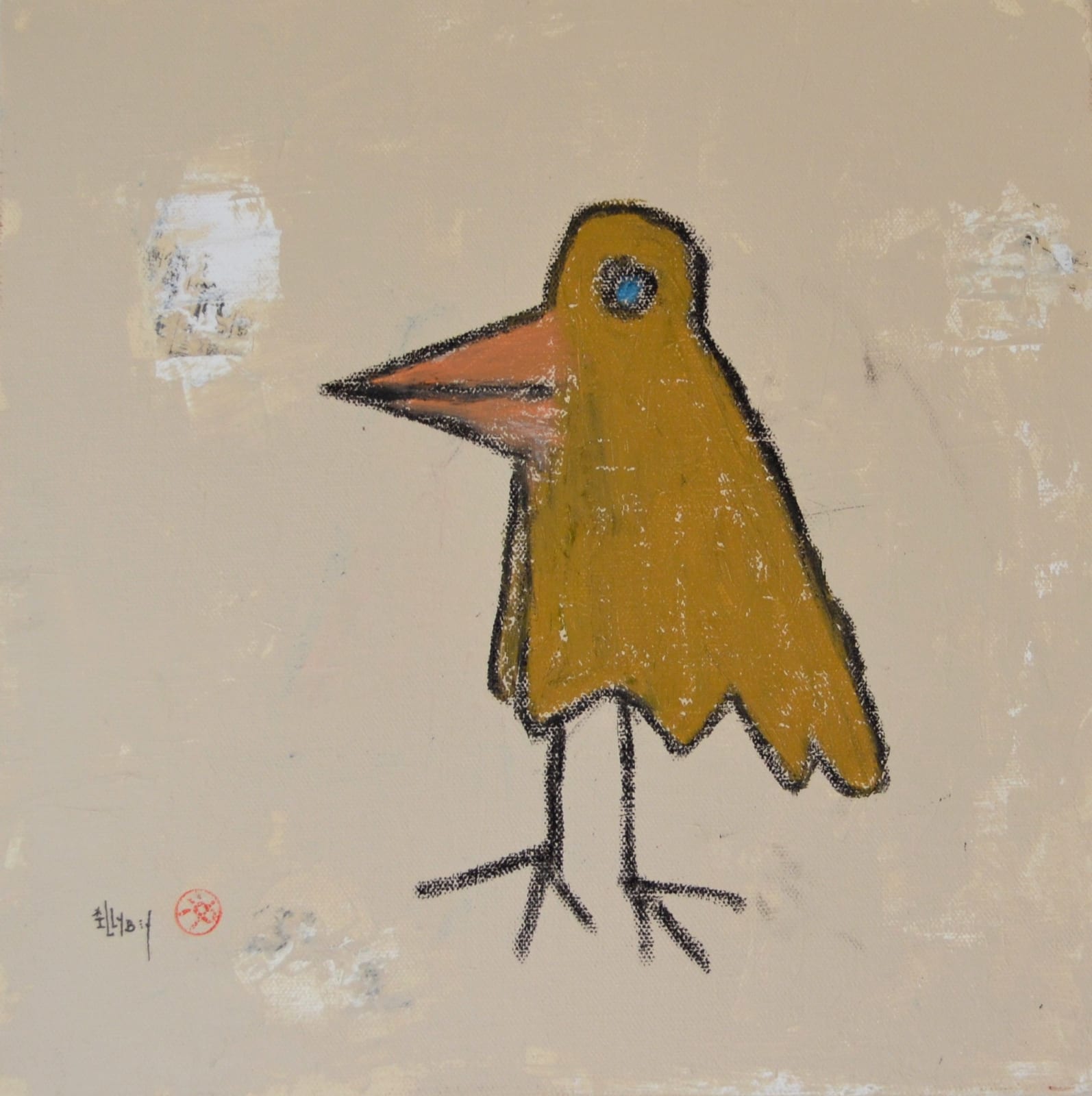 Billy Martin, Bird on Cream, 2012 | Morrison Gallery