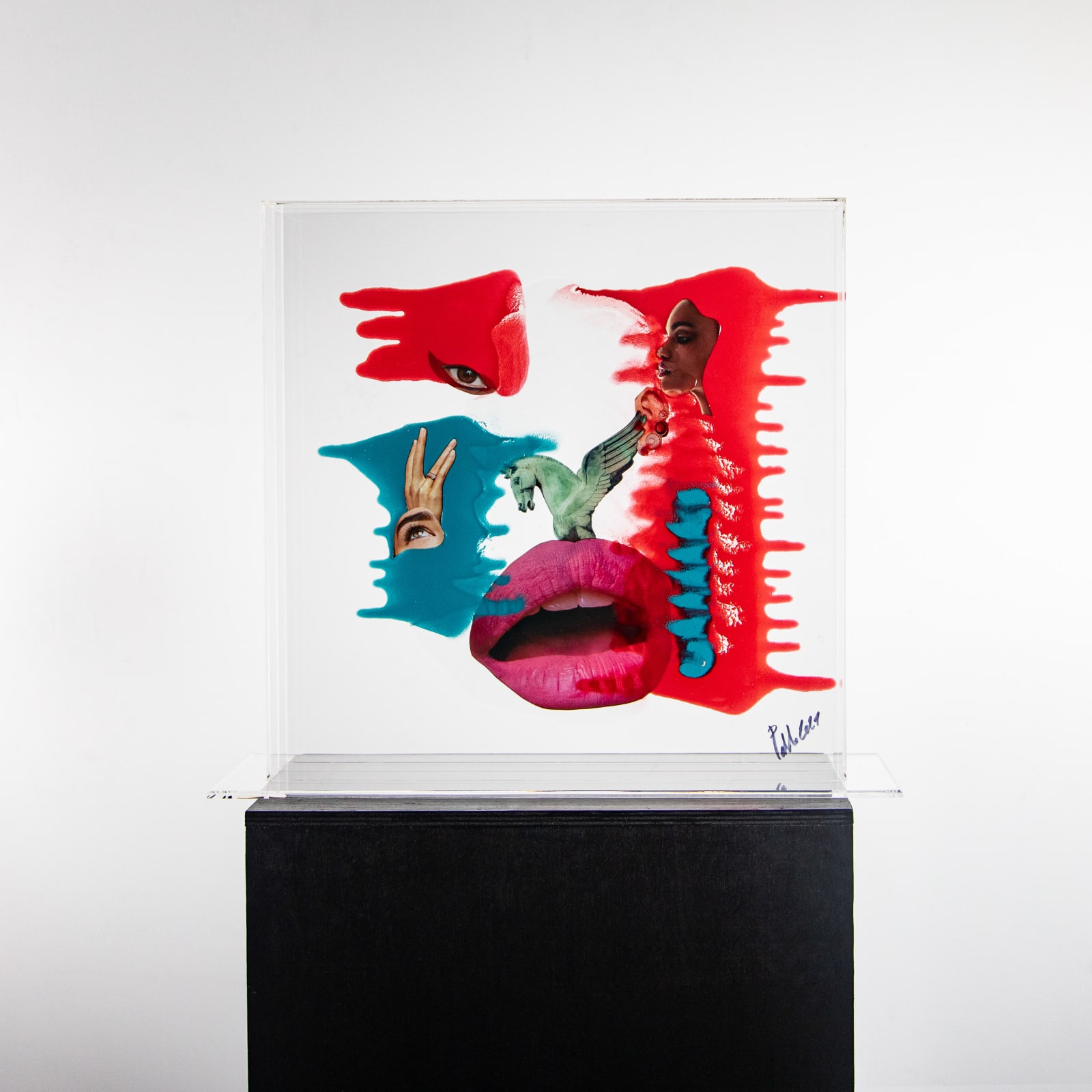 Pablo Dana, Read My Lips, 2021 | Oblong Contemporary Gallery