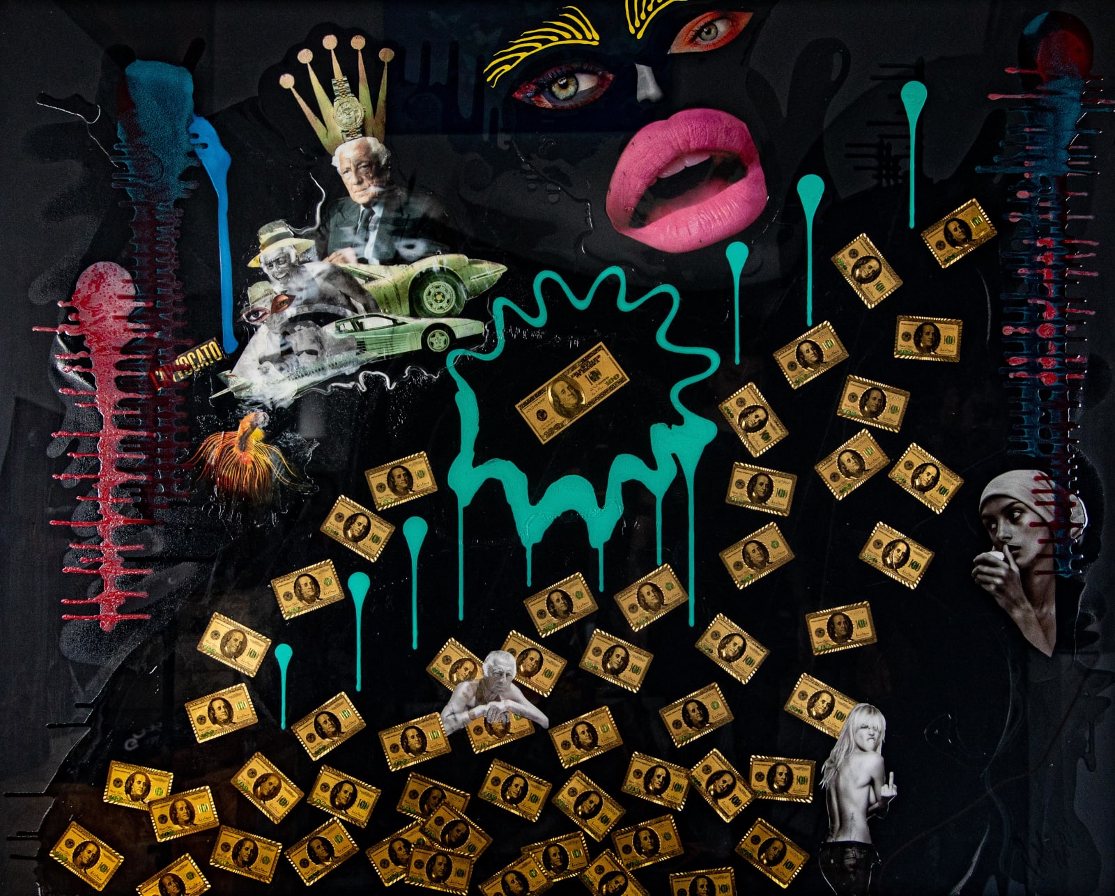 Pablo Dana, Melting Money, 2021 | Oblong Contemporary Gallery