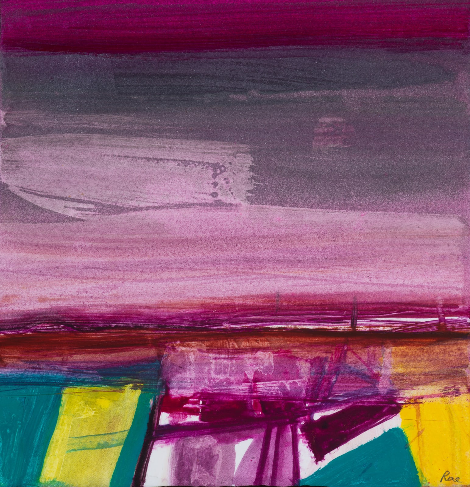 Barbara Rae CBE RA, Blackburn Ridge 2 | Open Eye Gallery