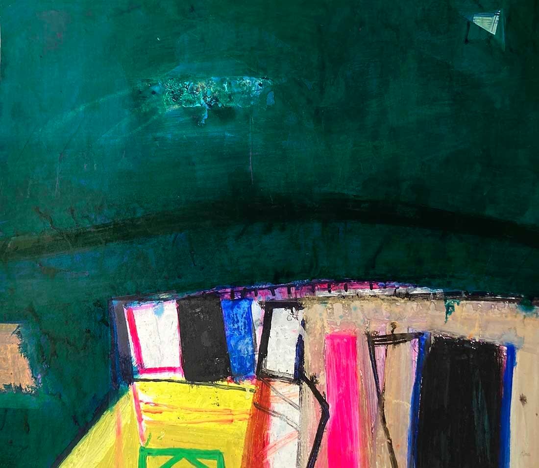 Barbara Rae CBE RA, Cranshaws | Open Eye Gallery