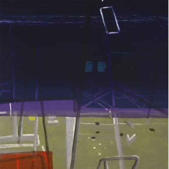 Barbara Rae CBE RA, Docklands, 2006 | Open Eye Gallery