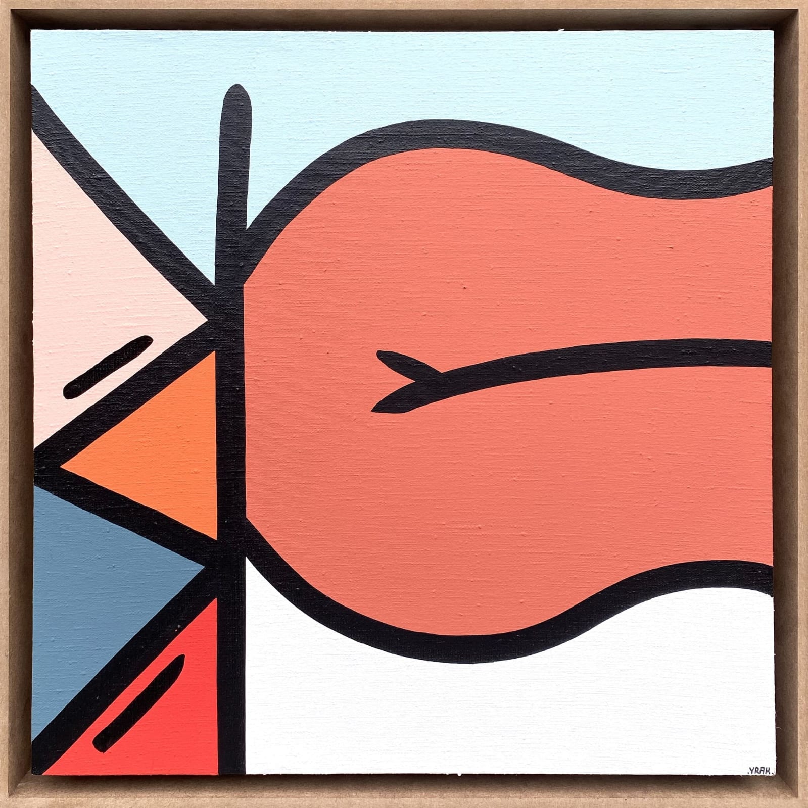 Yrak, La géométrie, 2023 | Outsiders Galerie