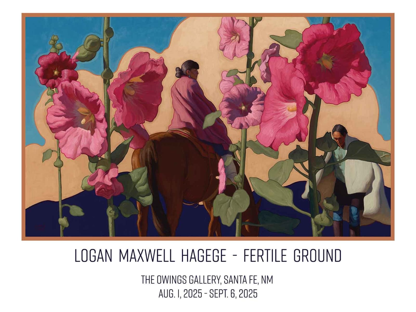 Logan Maxwell Hagege, Limited Edition Poster, d. 2025 | The Owings Gallery