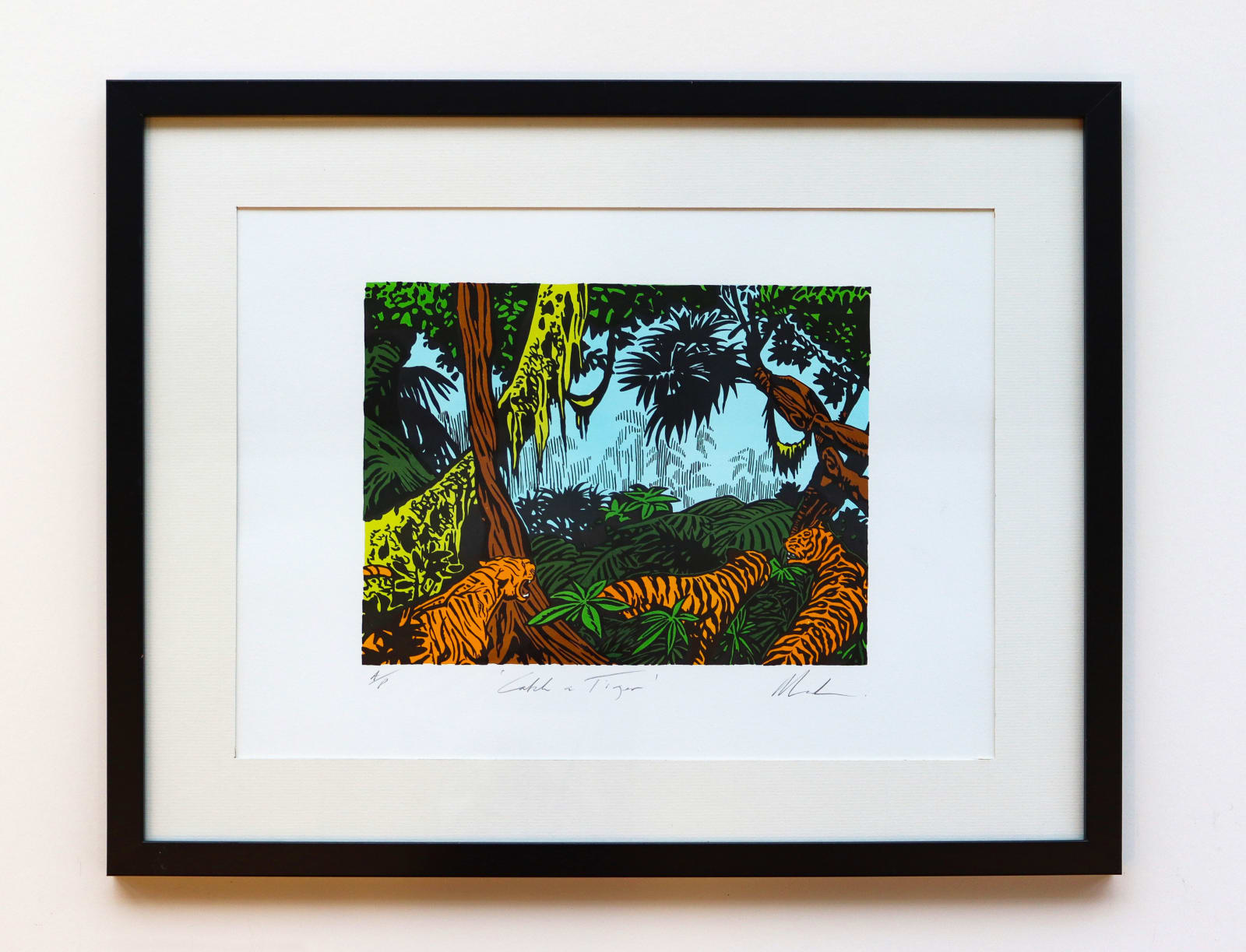 David Mach RA, Catch a Tiger, 2021 | Pangolin London