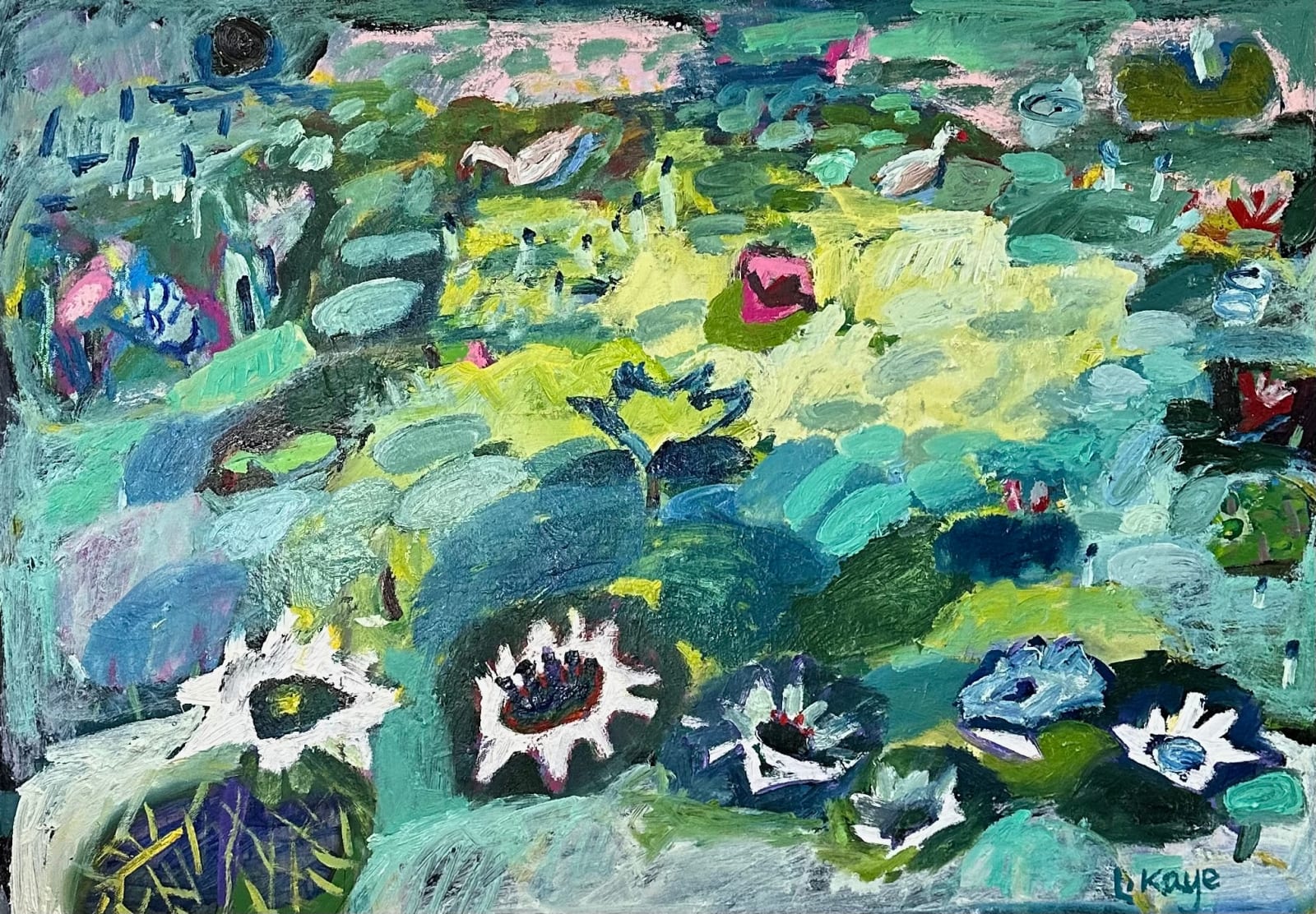 Louise Kaye, Whitestone Lily Pond, 2025 | Prince & Pilgrim