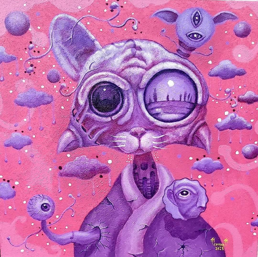 Man Cayona, CARAVAN IN A WETDREAM'S REALM, 2023 | Qube Gallery