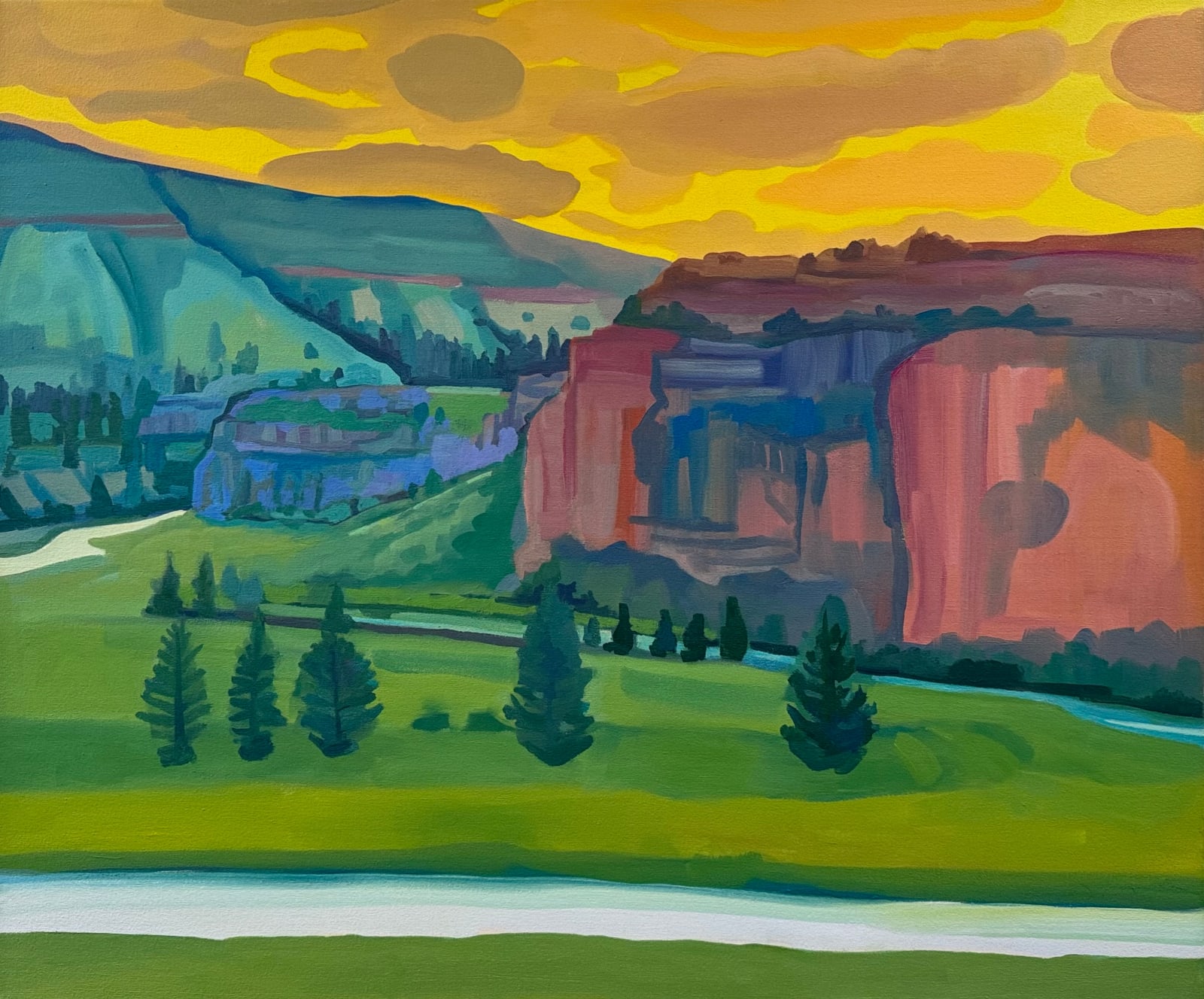 Sheila Miles, The Smith River, 2024 | Radius Gallery