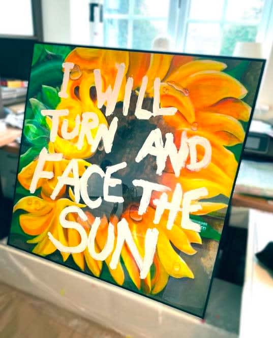 Lee Musgrave, I Will Turn And Face The Sun | Red Eight Gallery