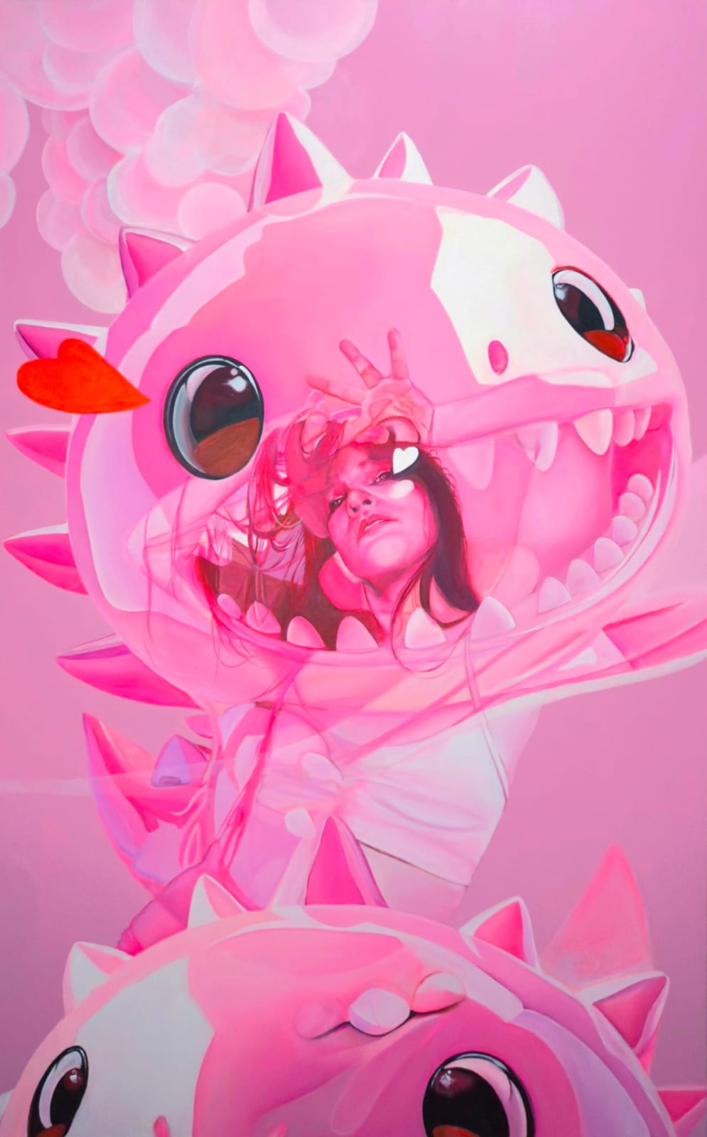 Vane MG, Pink Space, 2025 | Red Eight Gallery