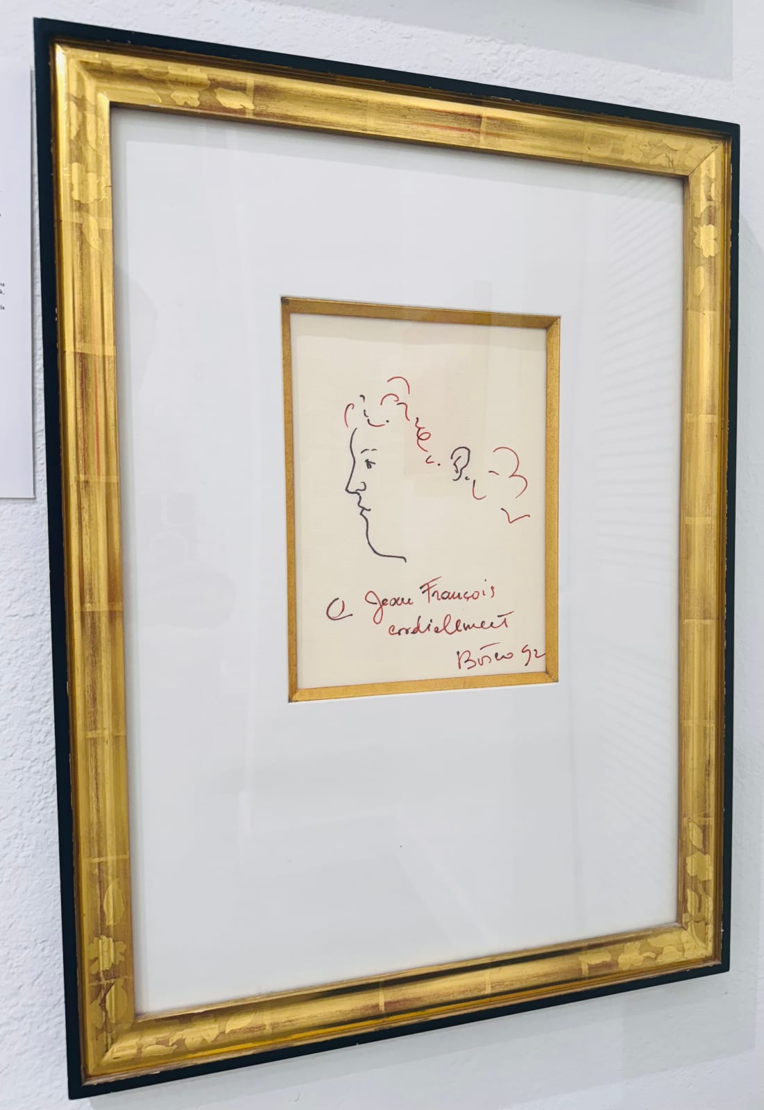 Fernando Botero, Profile de Jeune Homme, 1992 | Robert Fontaine Gallery