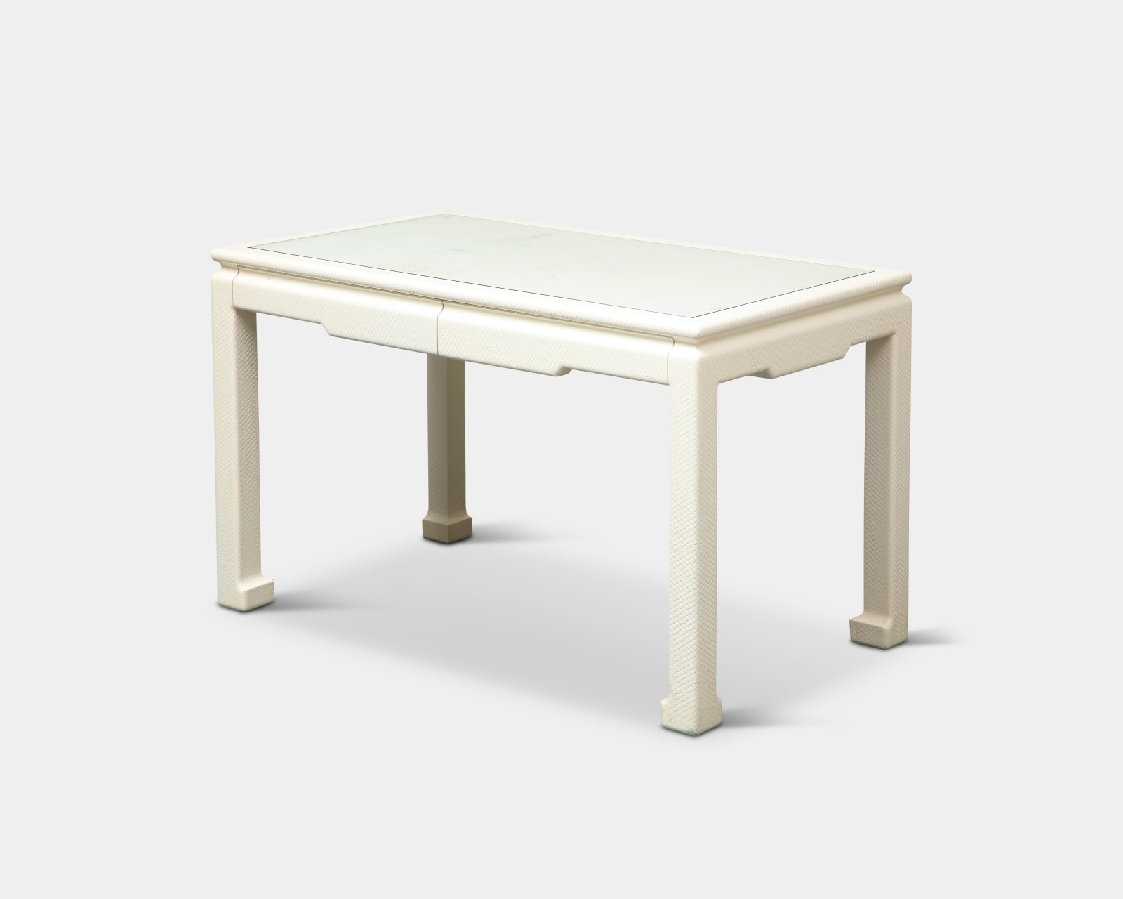 Karl Springer White Parsons Desk Robert Stilin Shop