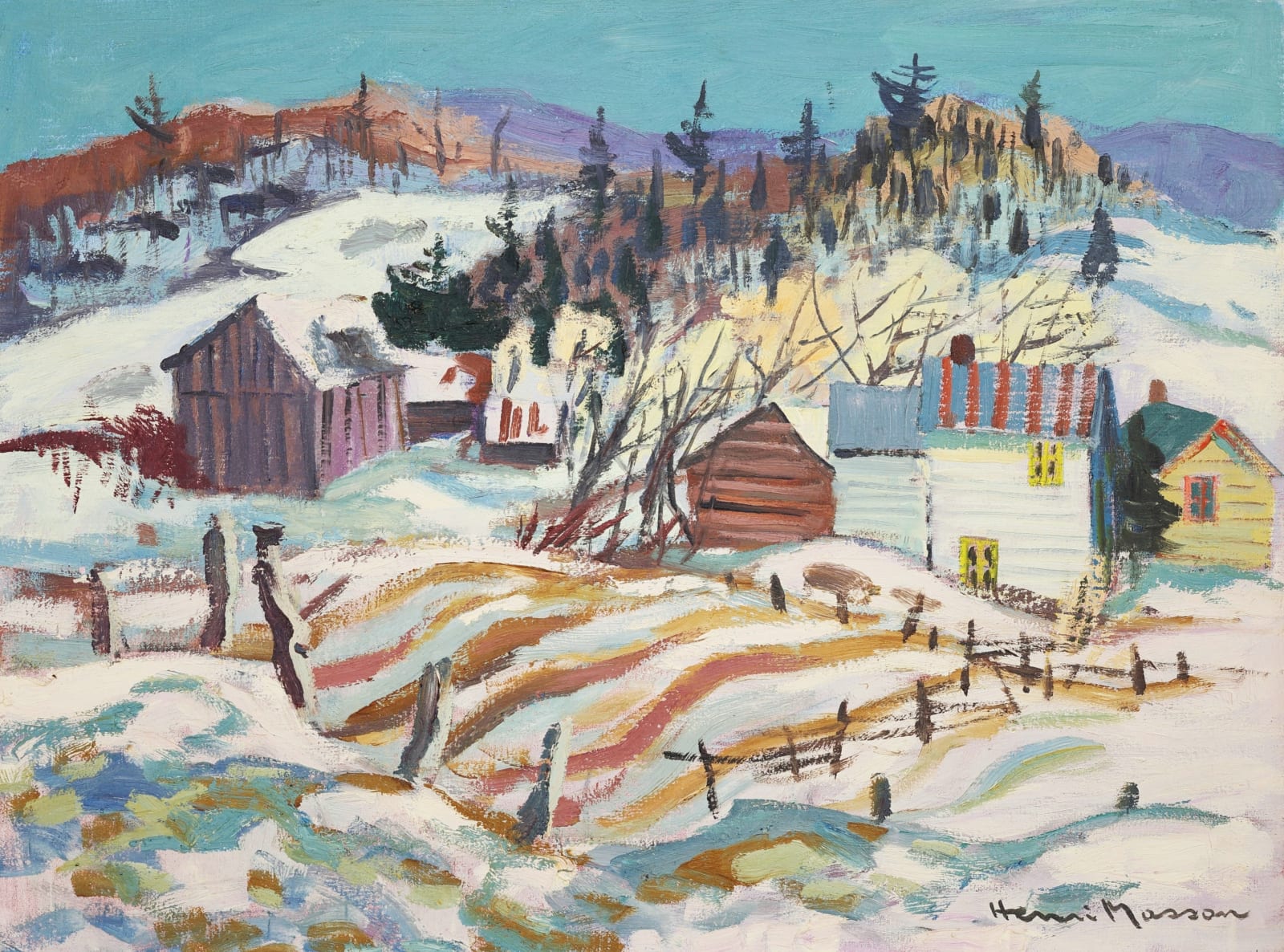 Henri Masson, March, Rupert, Quebec, 1978 | Rookleys