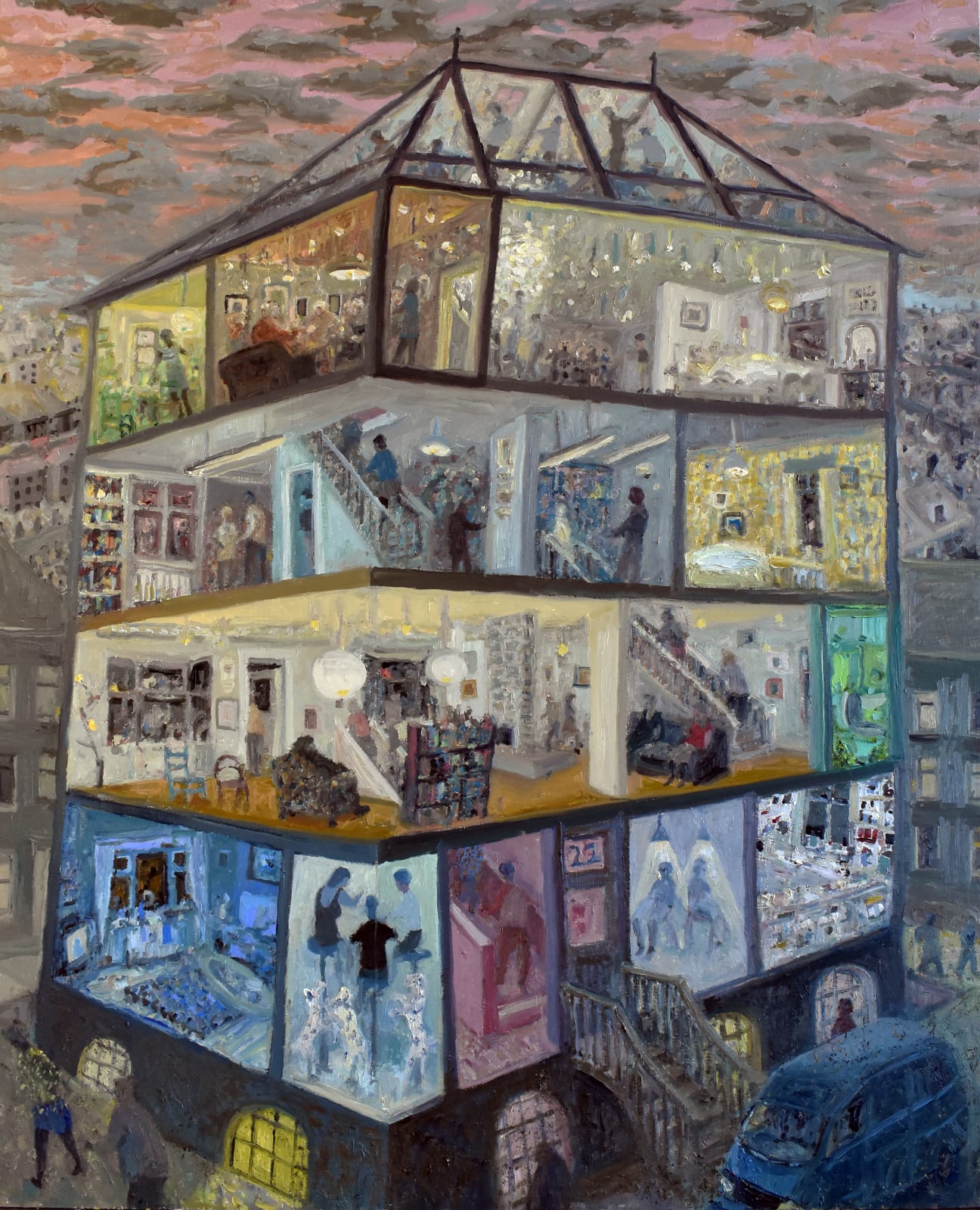 Robbie Bushe RSA, Tenement Alimentation | The Academicians' Gallery
