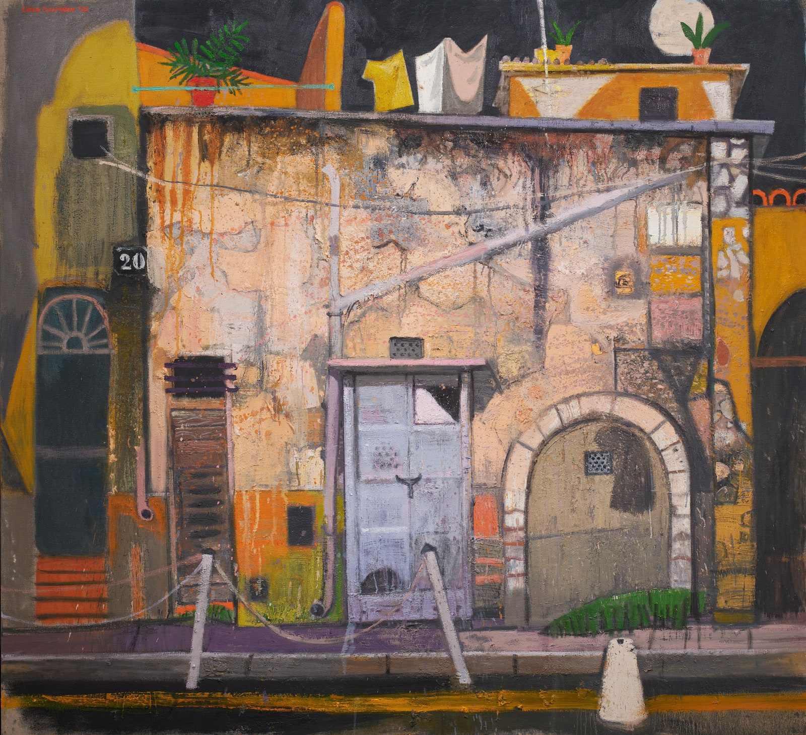 Leon Morrocco RSA, Façade, Nice | The Academicians' Gallery