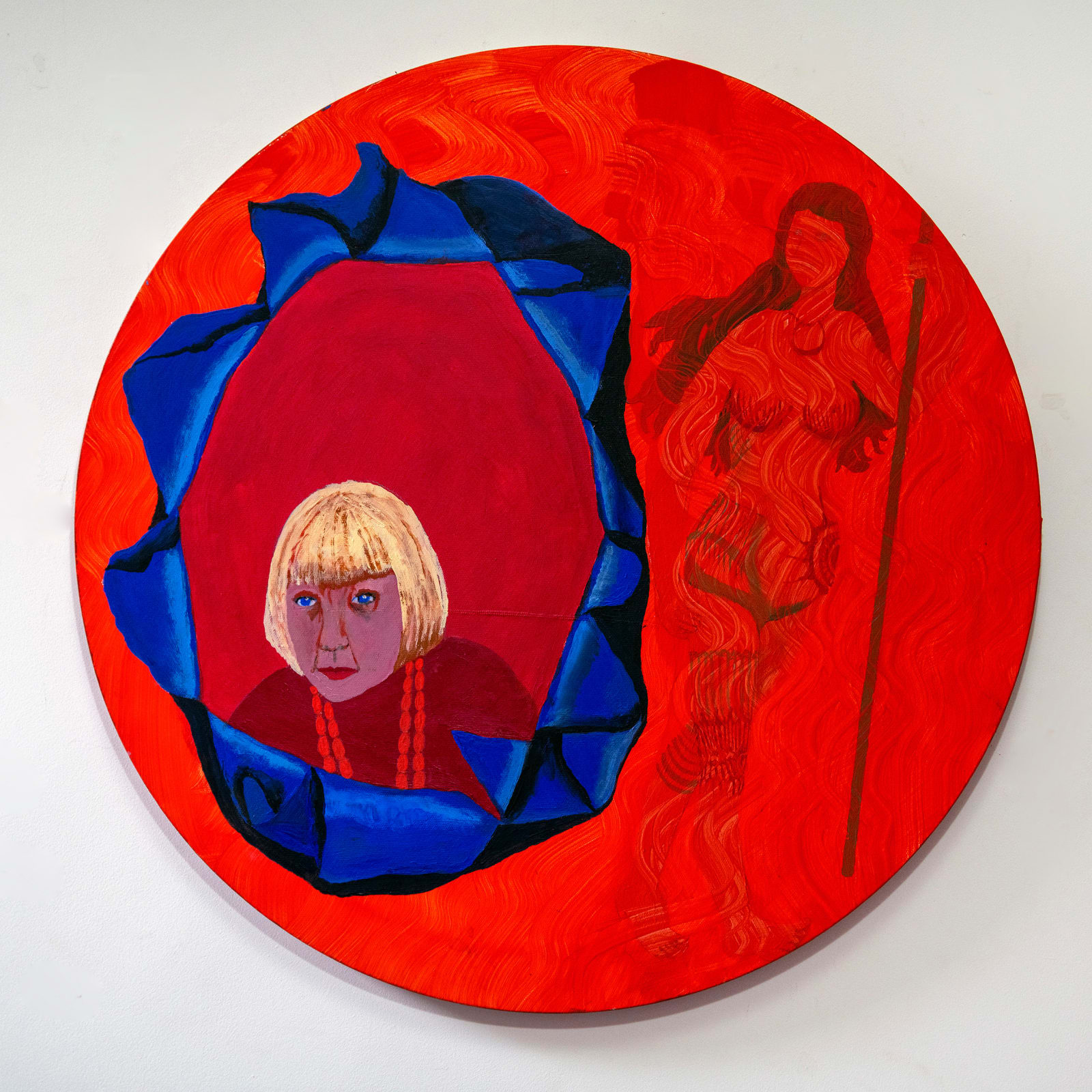 Sam Ainsley RSA, Self Portrait with Celtic Woman Ghost | The ...