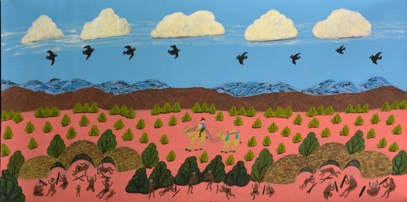 Nora Abbott, Lasseter’s Story, Petermann Ranges, 2023 | Short St Gallery