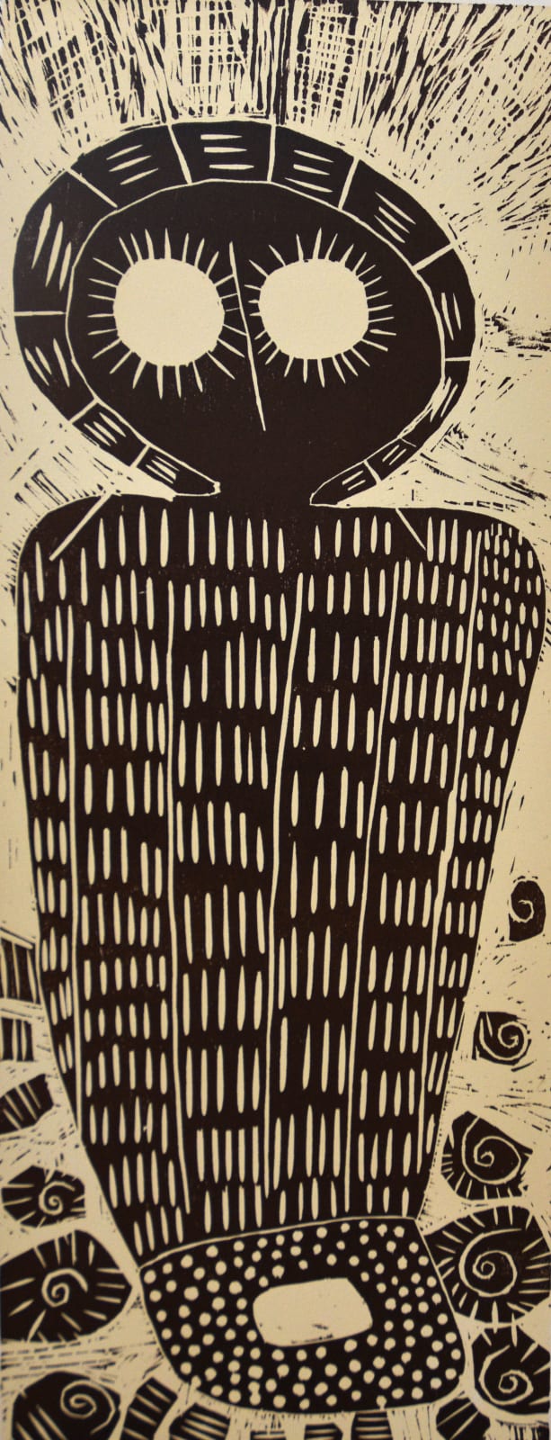 Edna Dale, Wandjina the rainmaker, 2019 | Mowanjum | Short St Gallery