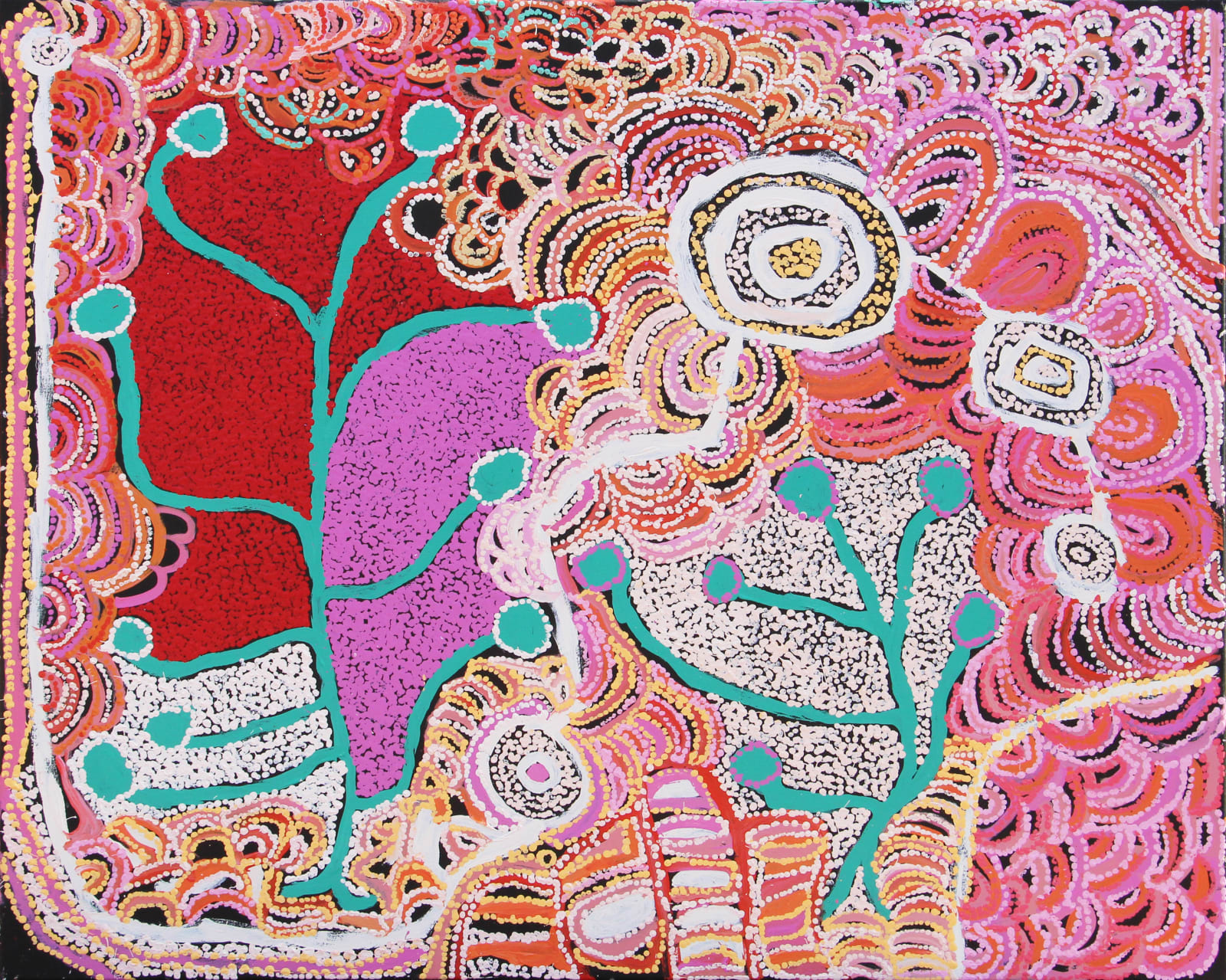 Daisy Barney, Kapata (Bush Plum), 2022 | Short St Gallery