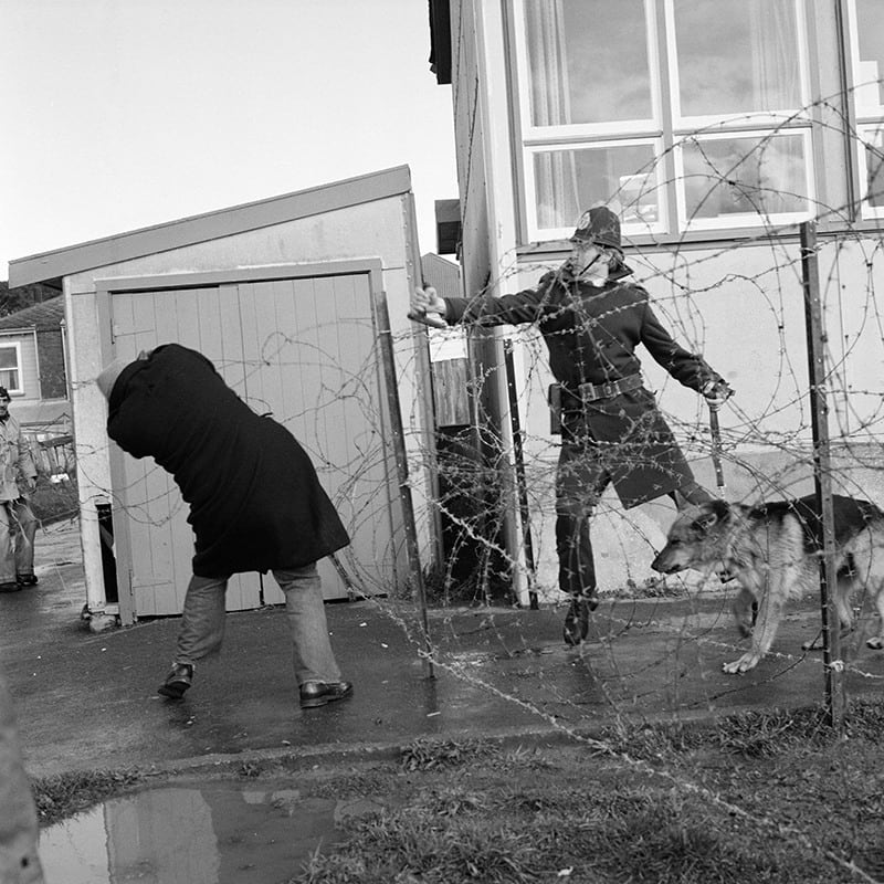 Ans Westra, Springbok Tour protests, Newtown, Wellington, 1981 | {Suite ...