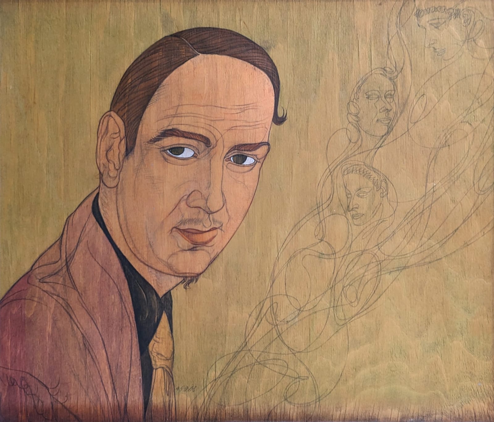 Austin Osman Spare, Inbetweenness, 1946 | The Fine Art Society Ltd