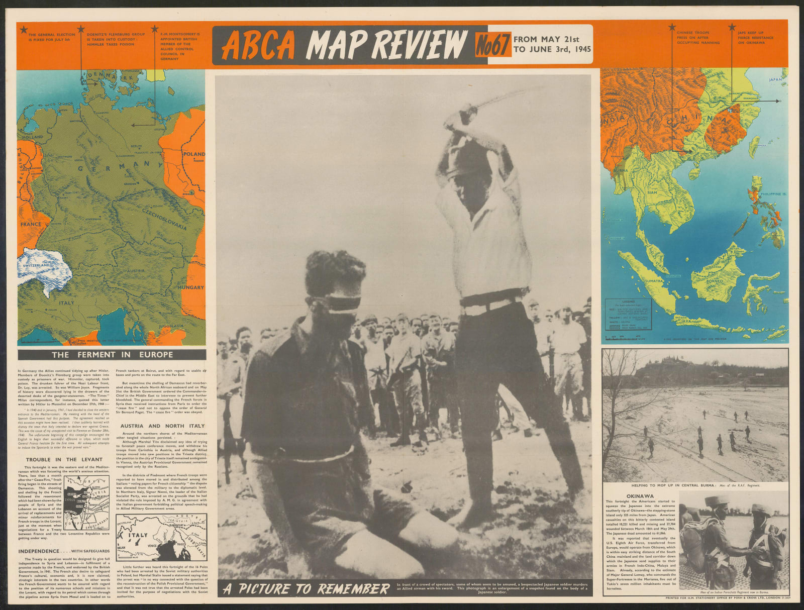 Army Bureau of Current Affairs (ABCA), The Road to Singapore, 1945 ...