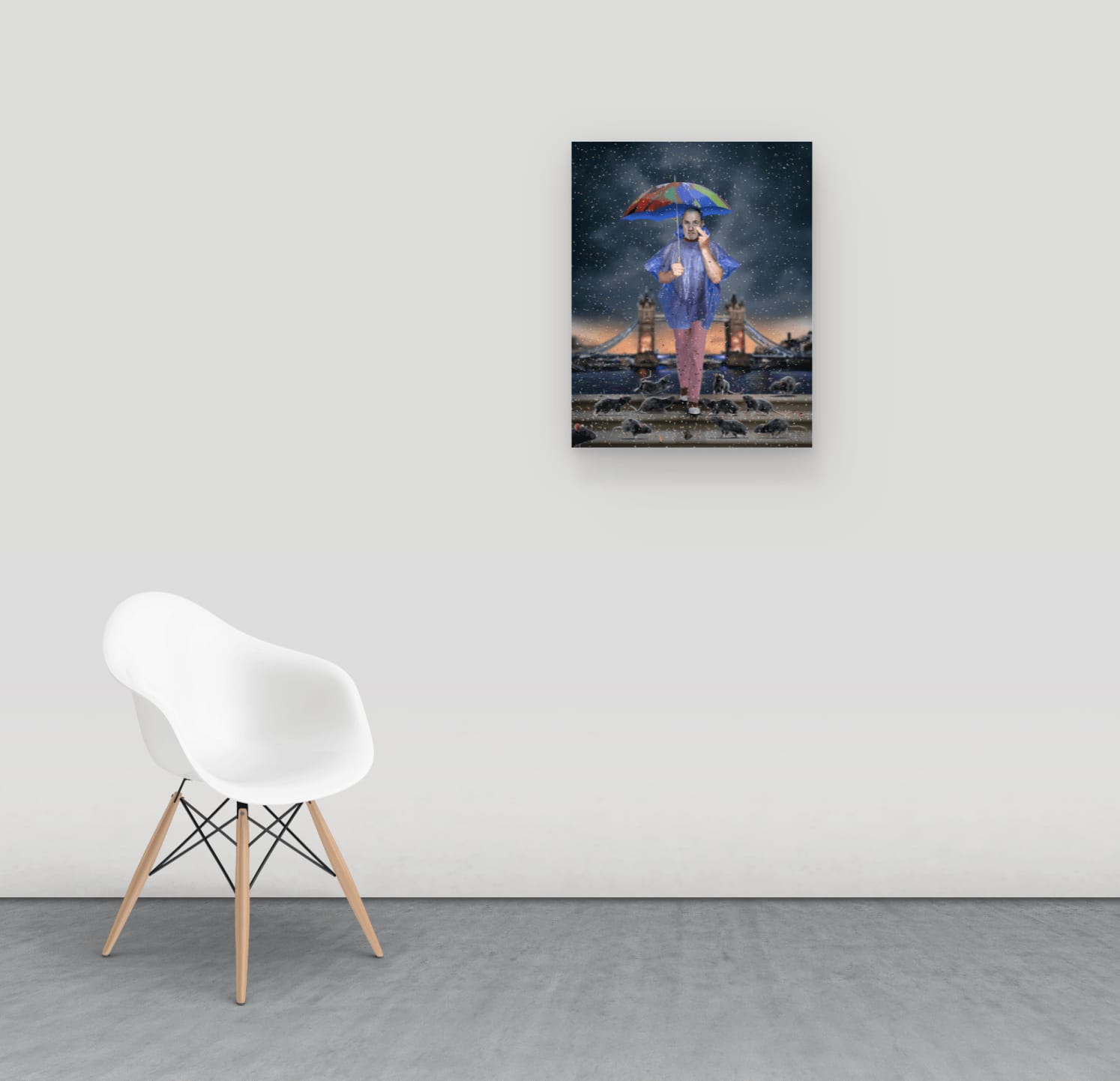 Juano Diaz, HIRST (RATS RULE), 2021 | The Wall art gallery