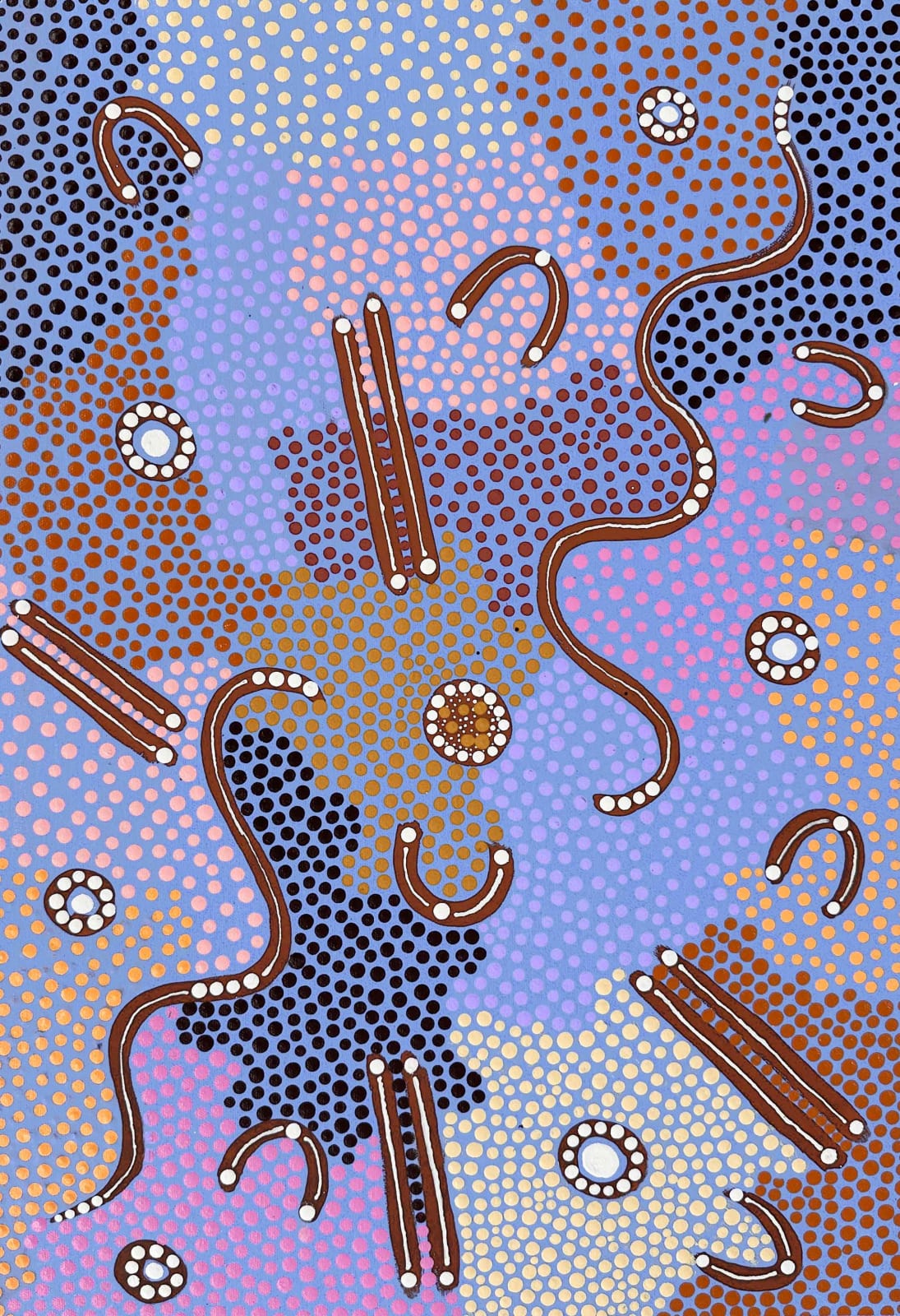 Art by leading Aboriginal artist Patsy Ross | This is Aboriginal Art