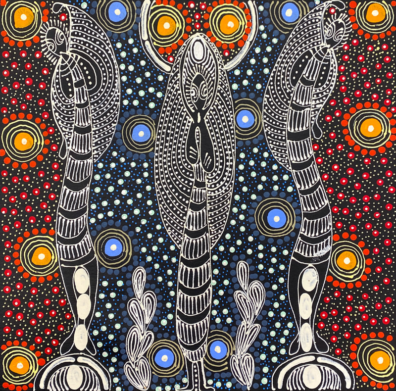 Colleen Wallace, Dreamtime Sisters by Colleen Wallace, 2024 | This Is ...