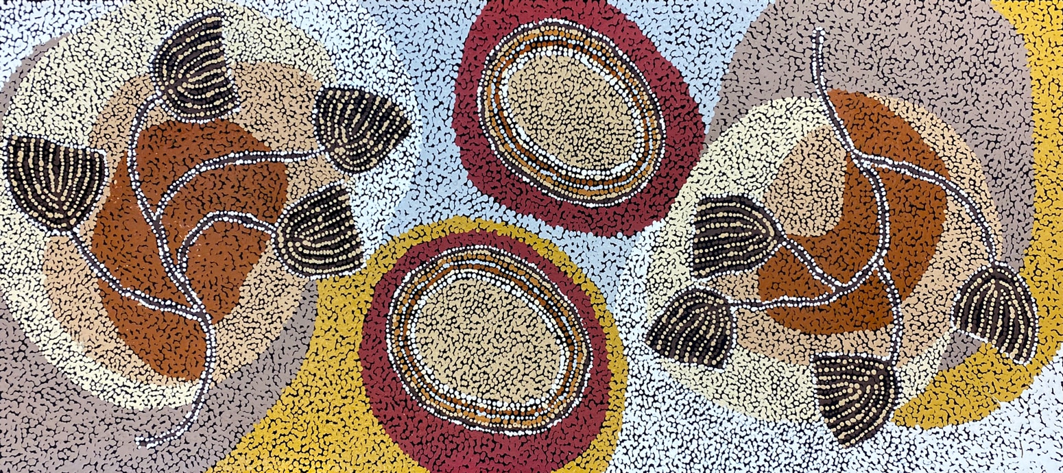 Alison Munti Riley, Wangunu (Bush Damper Seed) and Kungka Kutjara (Two ...