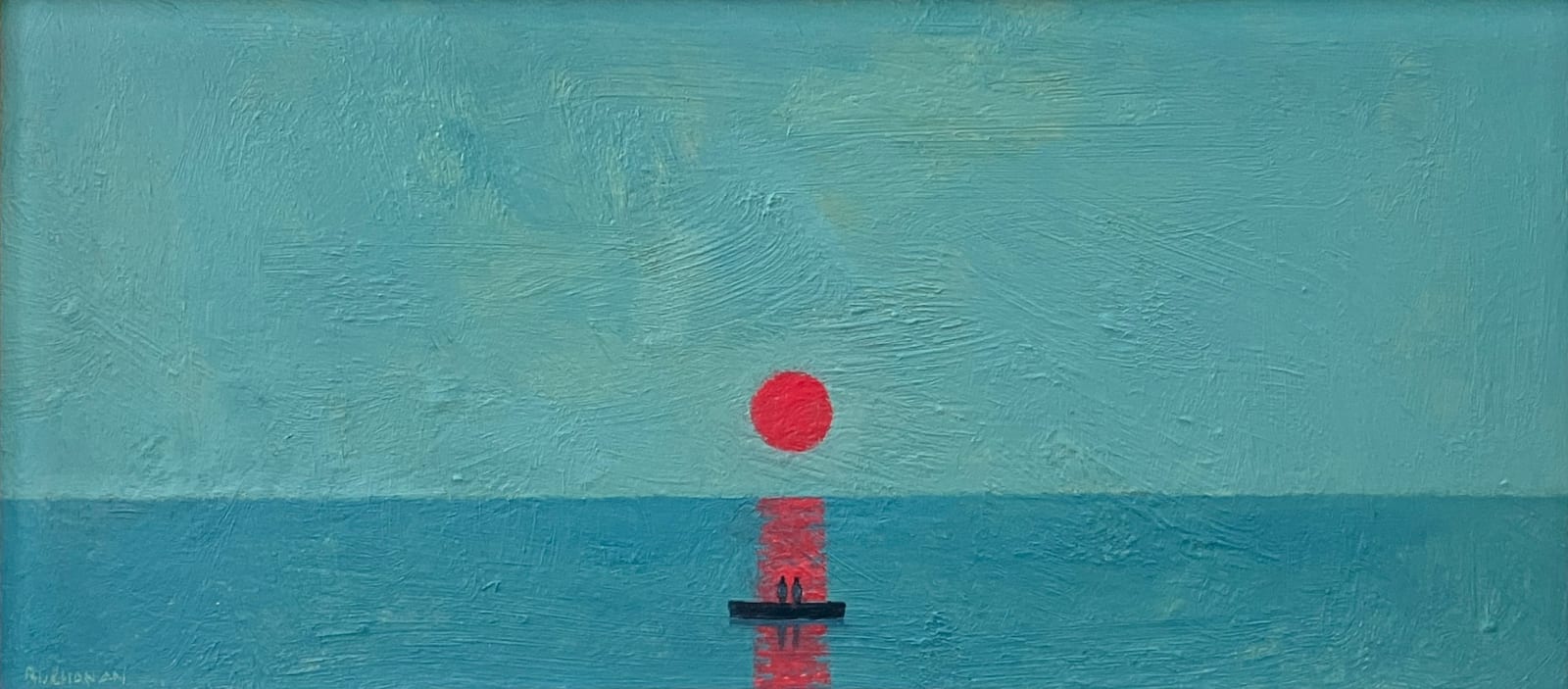 Stuart Buchanan, Red Moon Rising | Thompson's Gallery