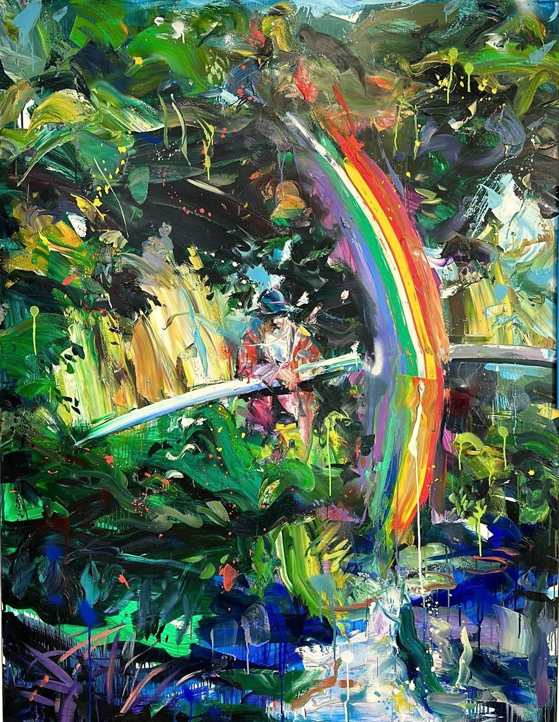 Paul Wright, Monet's Rainbow | Thompson's Gallery