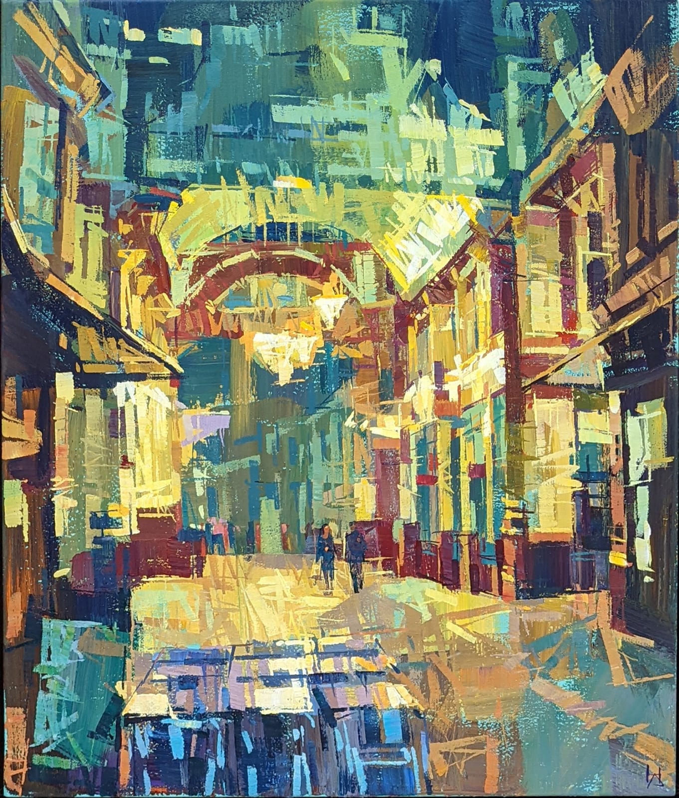 Hashim Akib, Starry Night at Leaden Hall | Thompson's Gallery