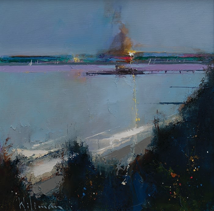 Peter Wileman FROI RSMA FRSA, Bournemouth Pier from East Cliff ...
