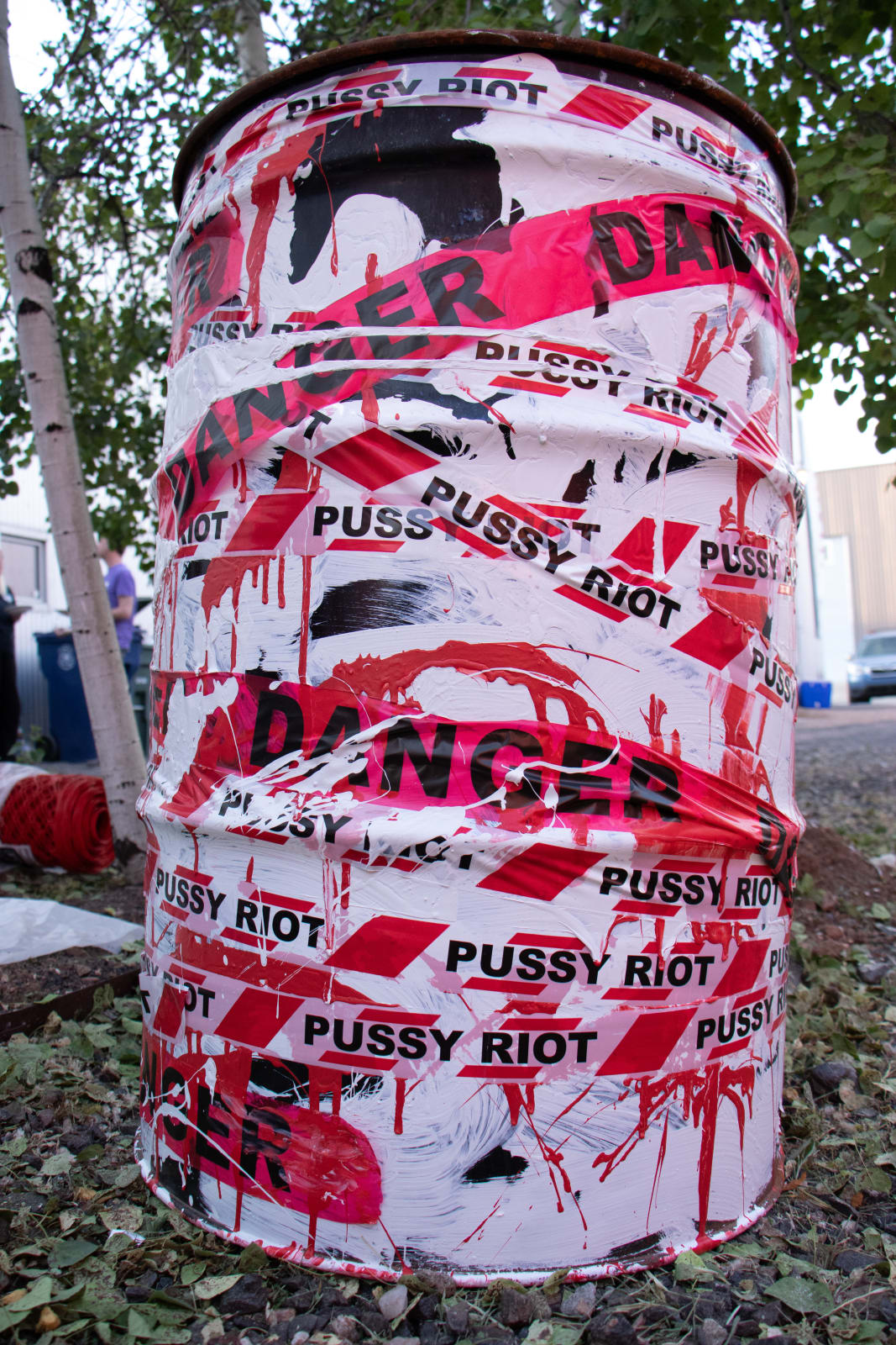 Nadya Tolokonnikova, Riot Barrel 5, 2023 | CONTAINER