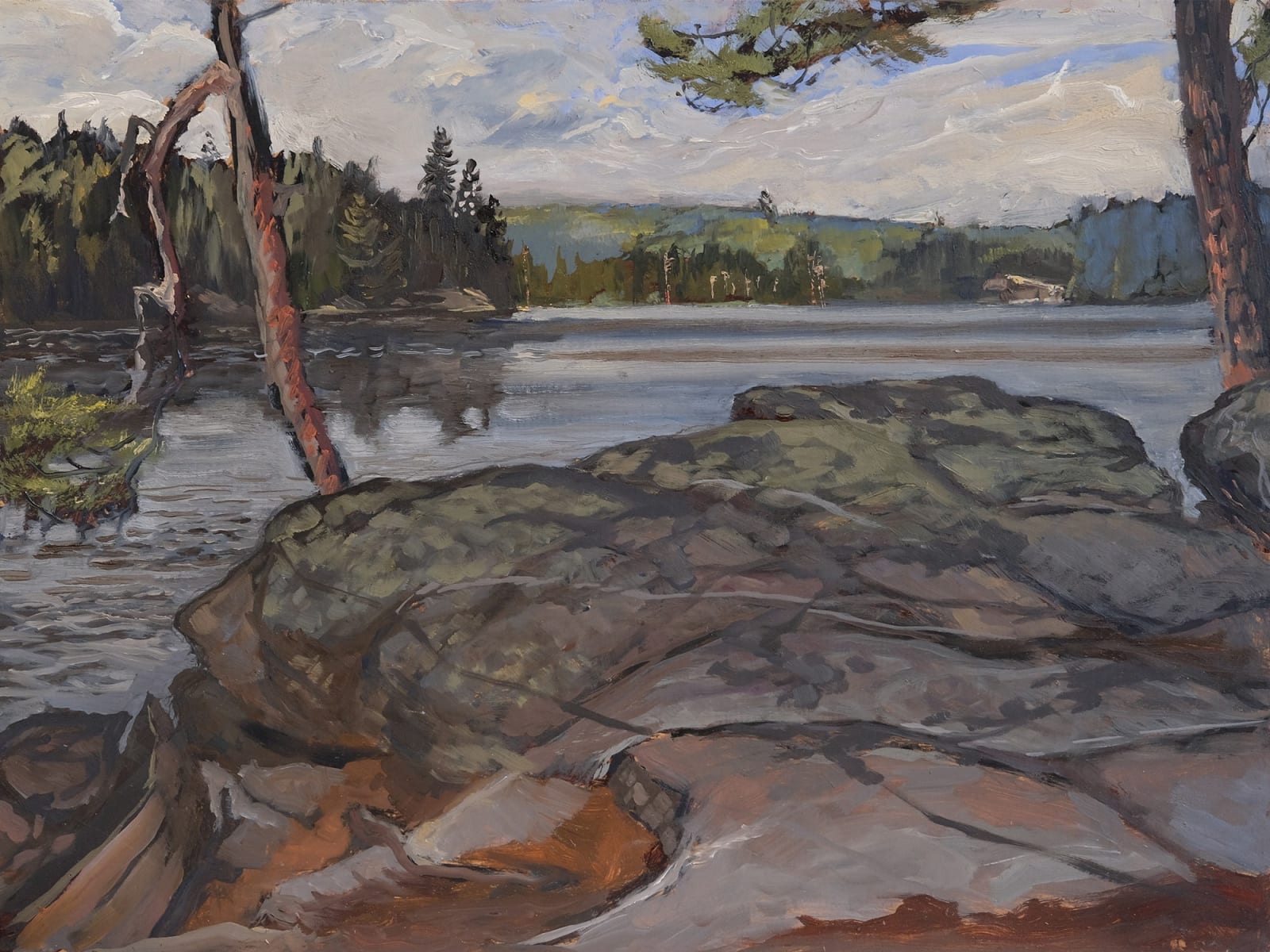 Chuck Beamish, Rocks & Pine, 2023 | United Contemporary