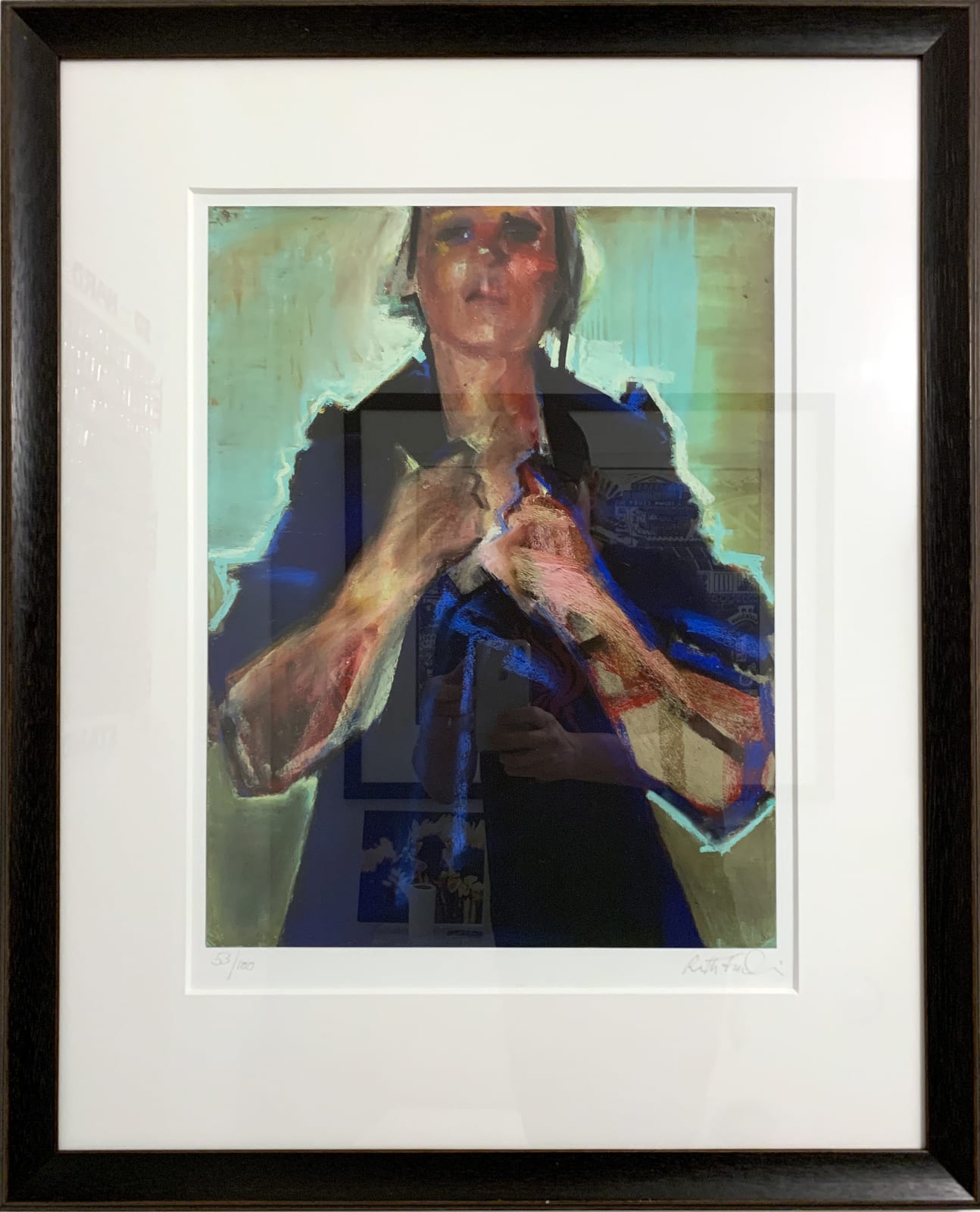 Ruth Franklin, Blue Dress | VINSONart