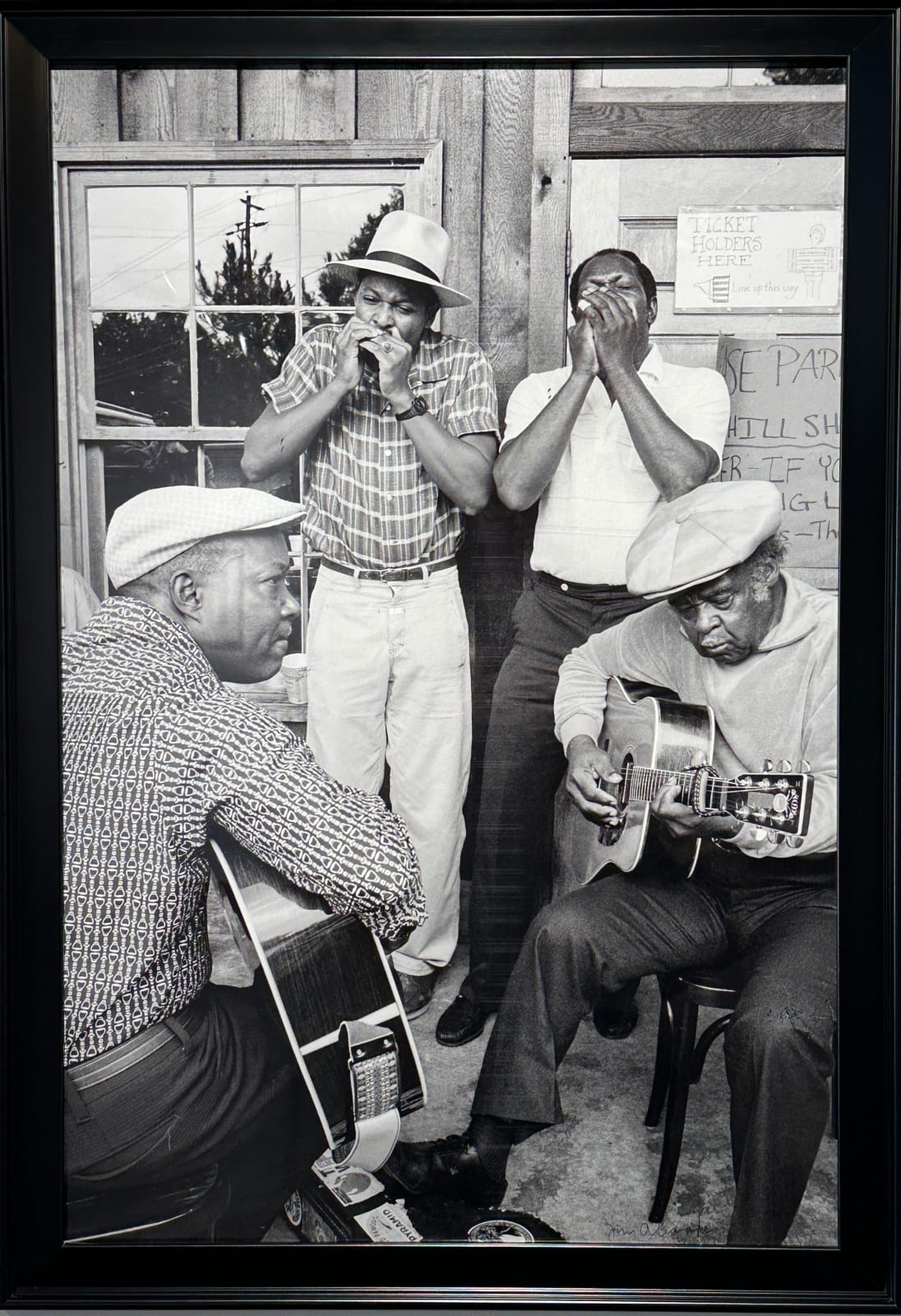 Jim Alexander, Blues Jam, Atlanta, 1984 | VINSONart