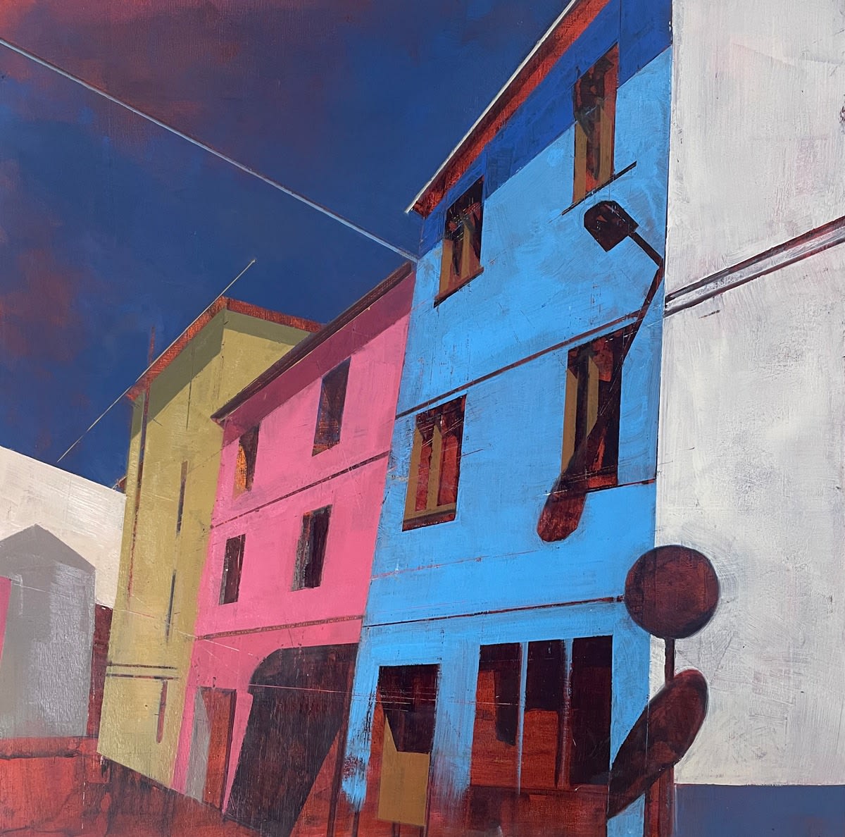 Jenny Fermor, Fishing Village | Will's Art Warehouse