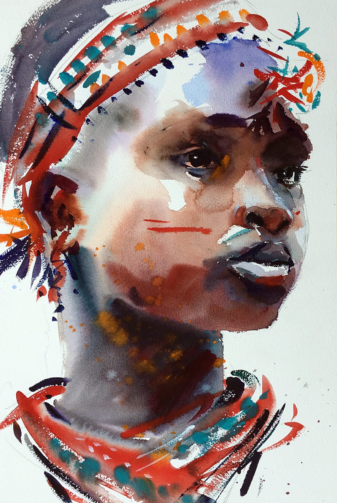 Jake Winkle, MAASAI WOMAN