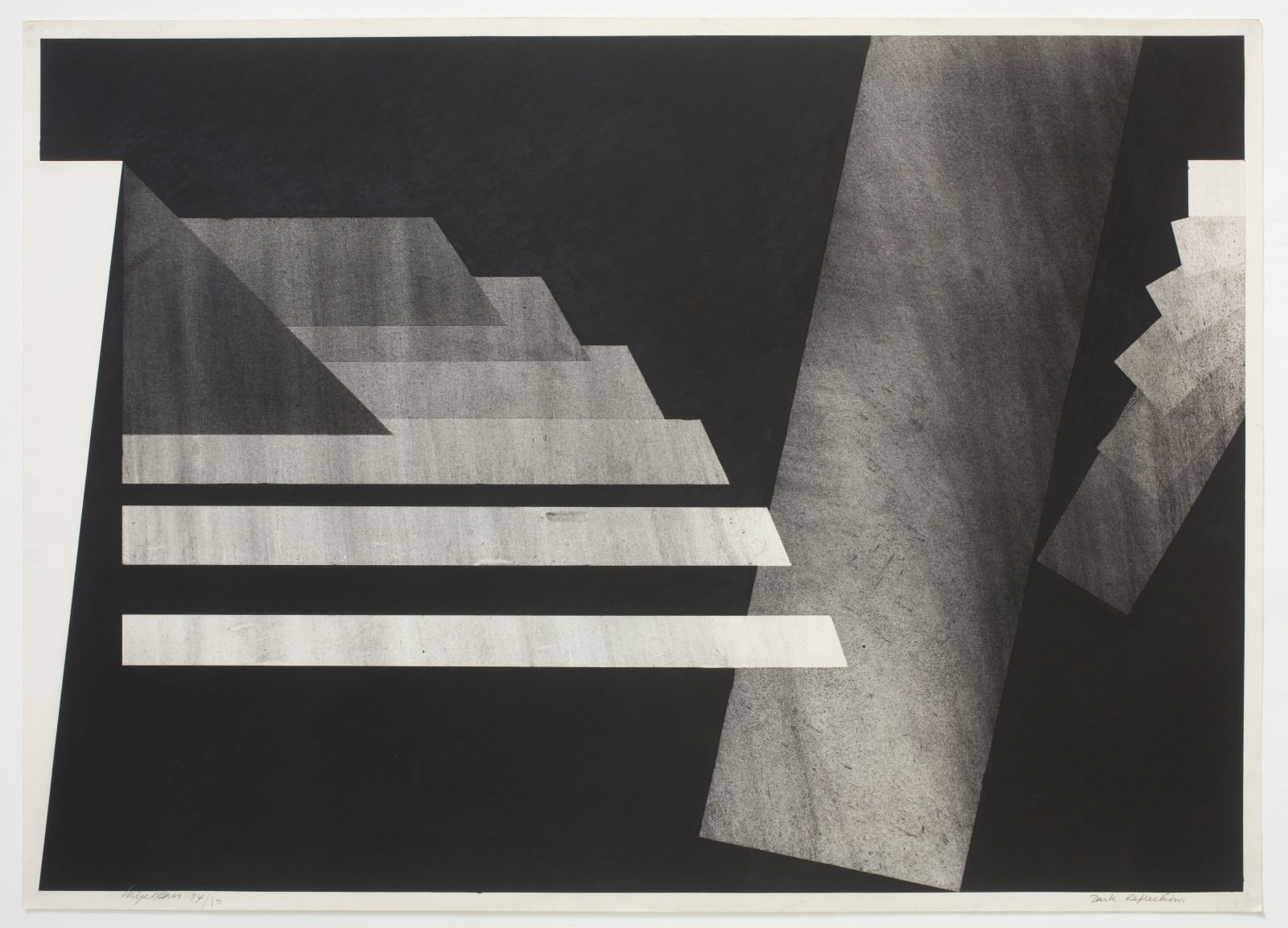 Nigel Hall RA, Dark Reflection 74-10, 1974 | Zuleika Gallery