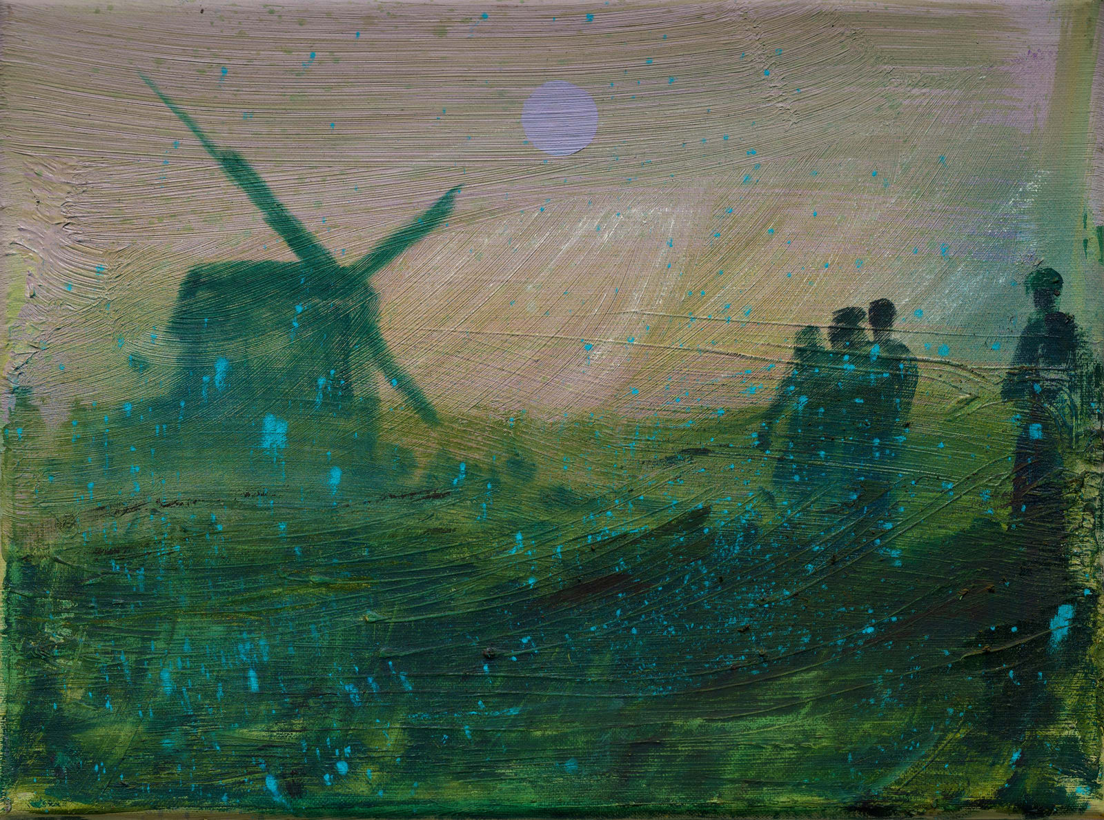 Elizabeth Magill, I wonder why we came, 2023 | Annely Juda Fine Art