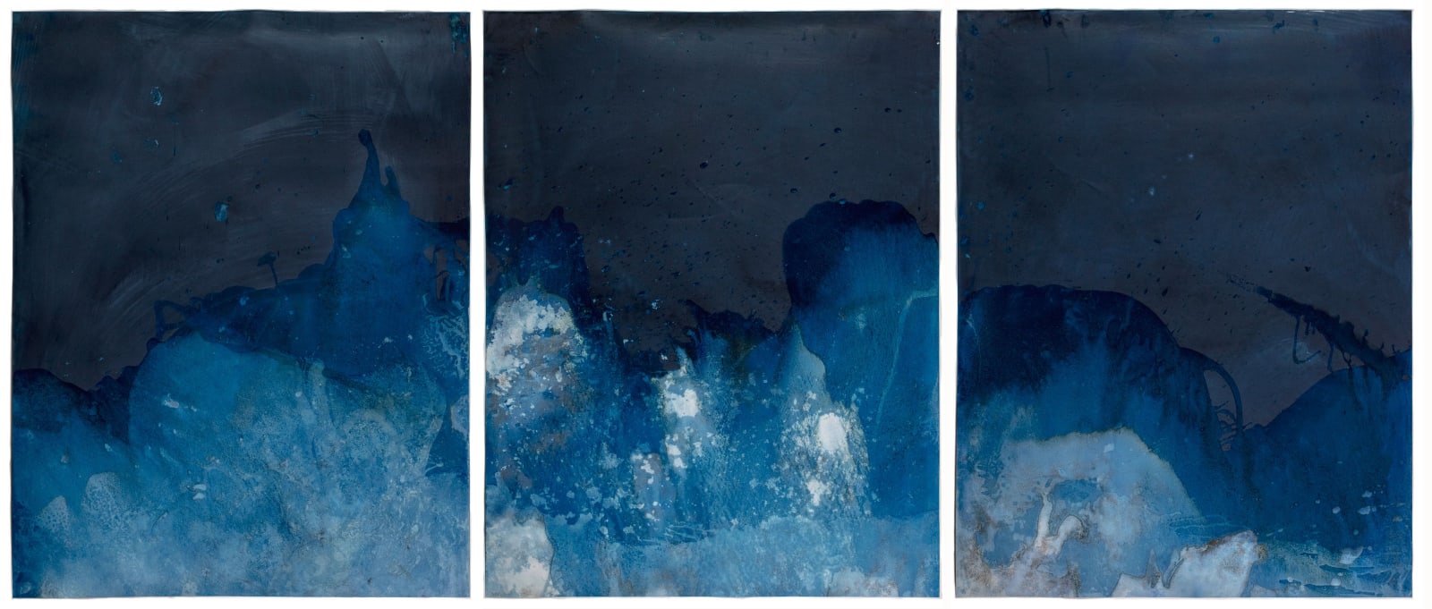 Meghann Riepenhoff, Littoral Drift #1492 (Triptych, Bolinas Beach, CA ...