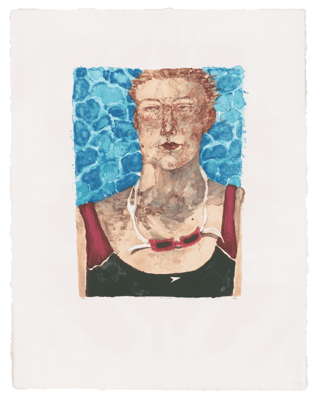 Jennifer McRae, Swimmer, 1999 | Edinburgh Printmakers