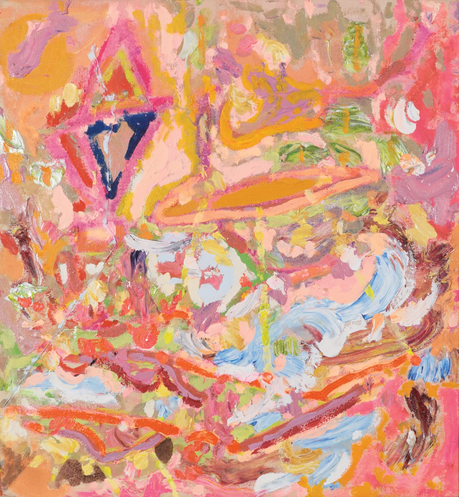 Larry Poons 01AS 2 2001 Bernard Jacobson Gallery