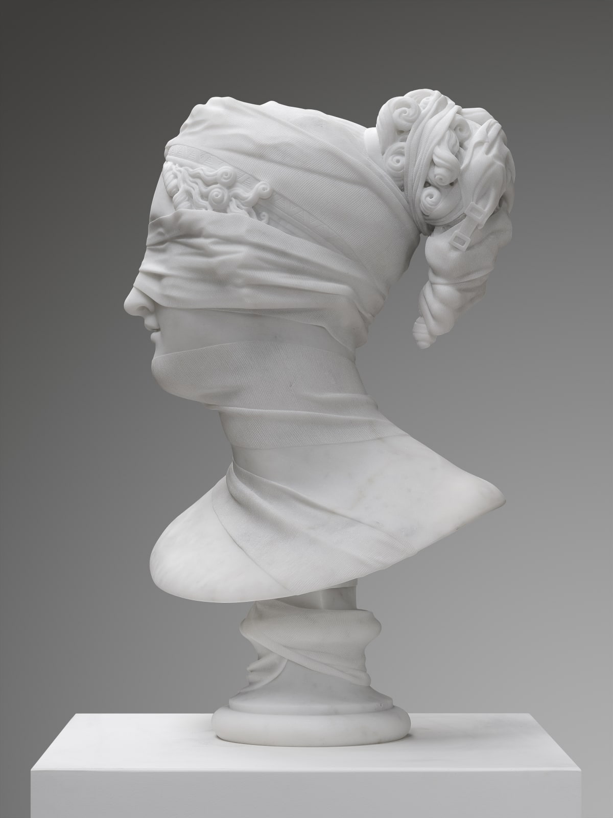 Filippo Tincolini Shrouded Eyes Artwork from the series Swaddle