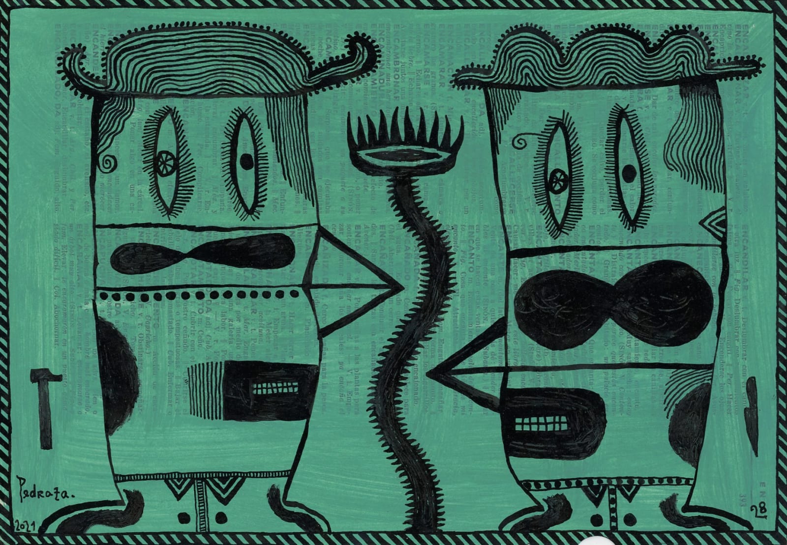 claudio pedraza, La Flor Negra | Pulp